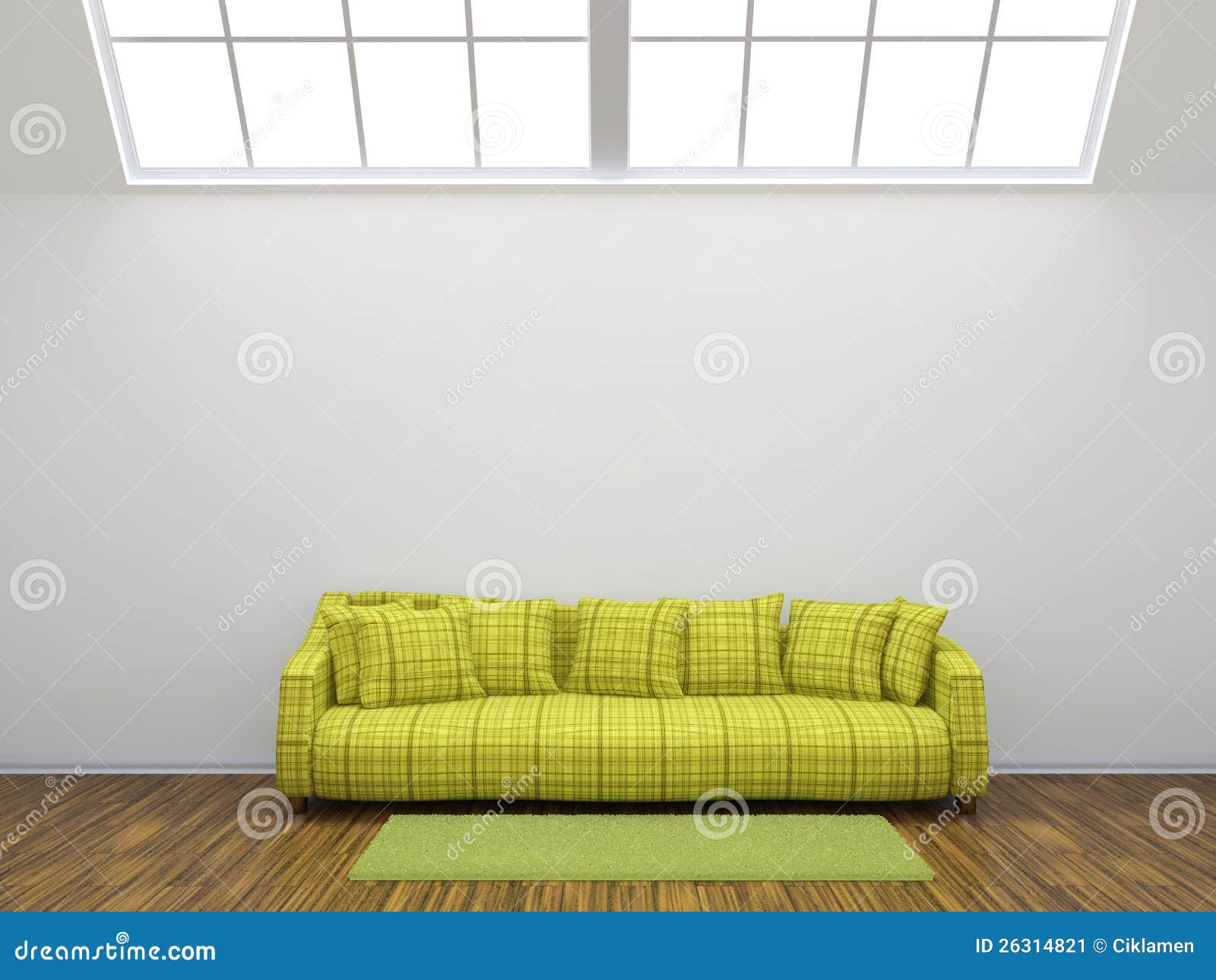 Groene bank stock afbeelding. Image of ontwerp, licht - 26314821