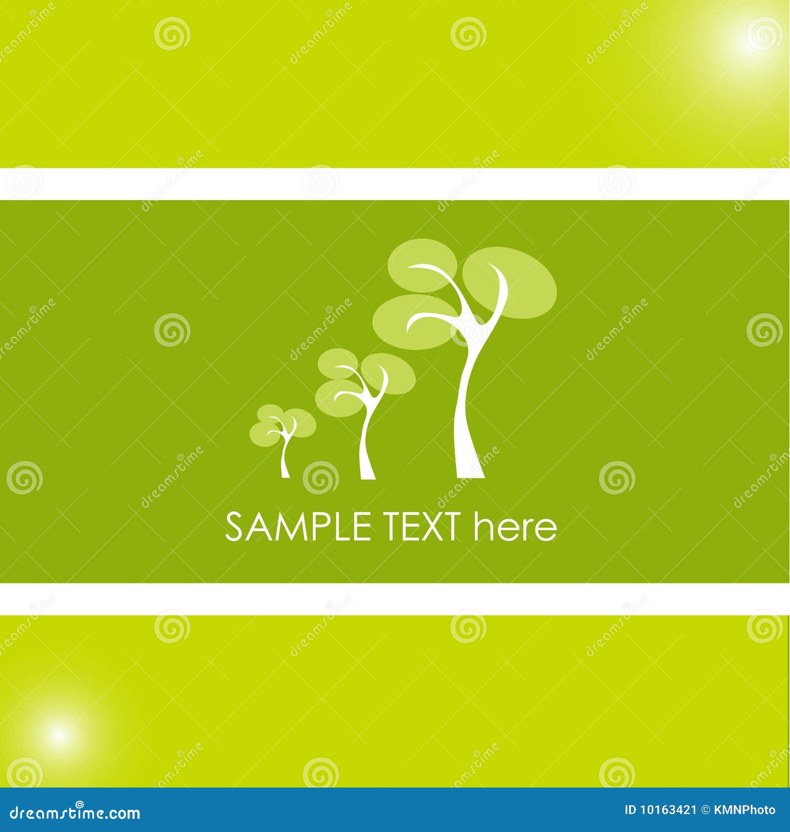 Groene boom vector illustratie. Illustration of achtergrond - 10163421