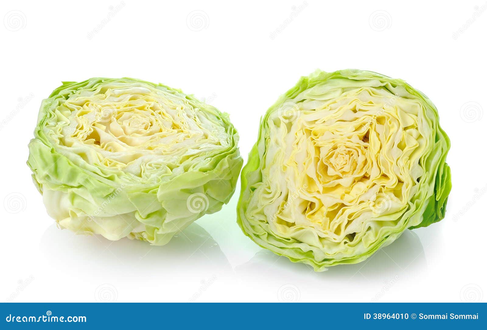 Groene Die Kool Op Wit Wordt Geïsoleerd Stock Foto - Image of groen ...