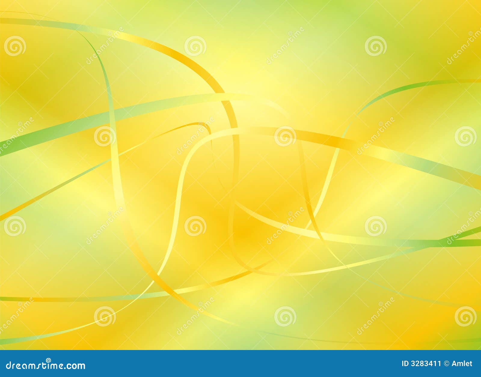 Groene en gele achtergrond vector illustratie. Illustration of verloop ...