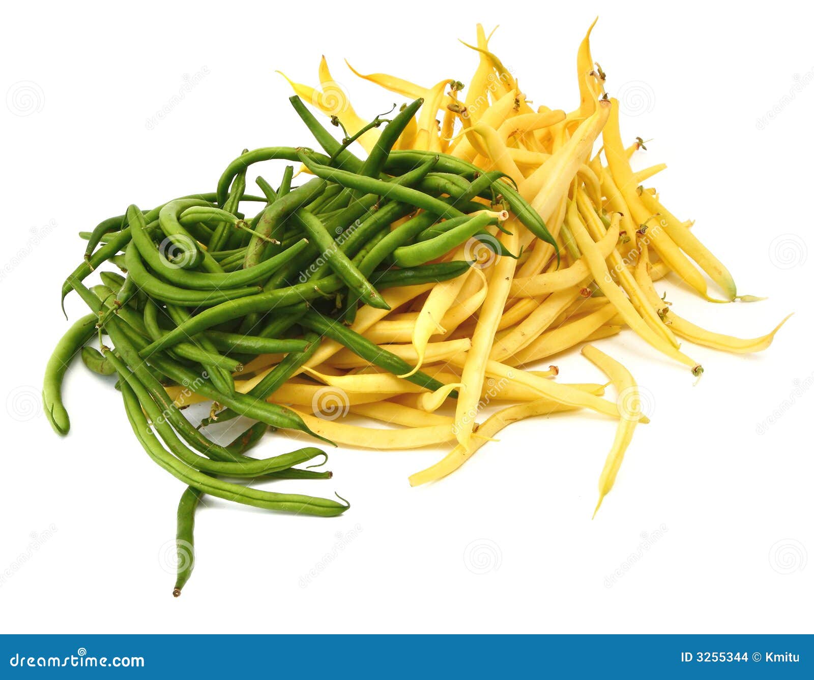 Groene en gele bonen stock foto. Image of eetlust, groep - 3255344