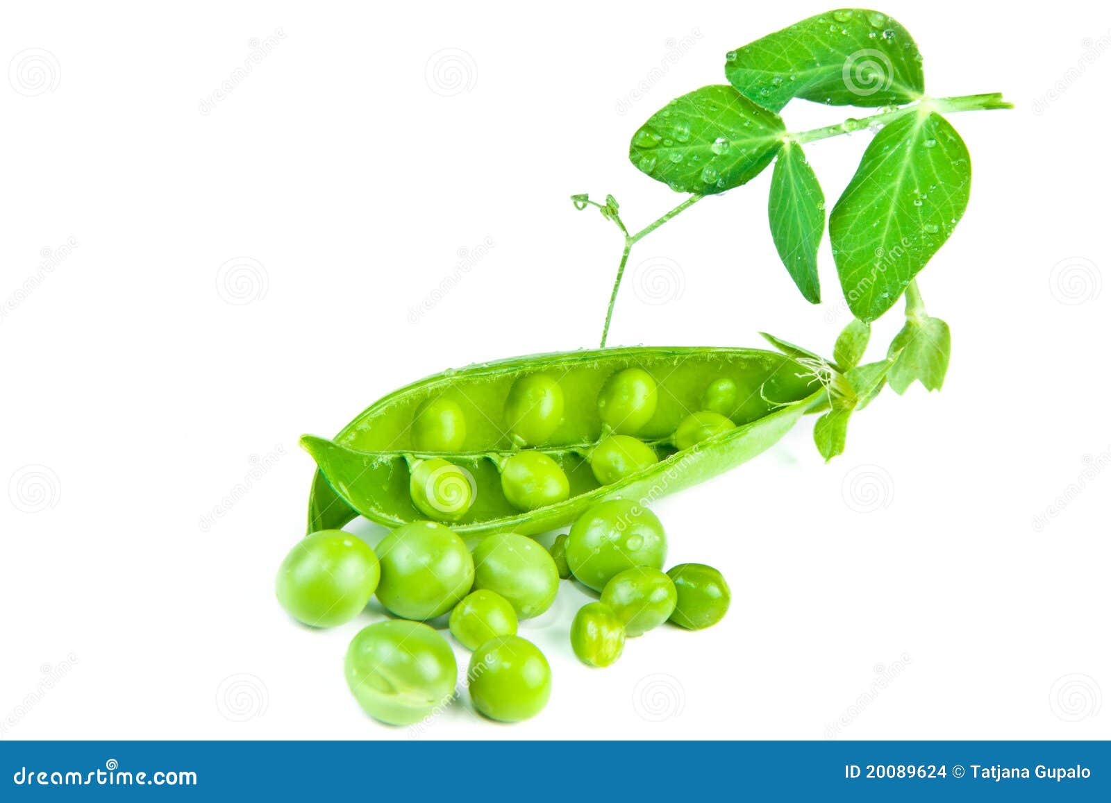 Groene erwten stock foto. Image of eten, achtergronden - 20089624