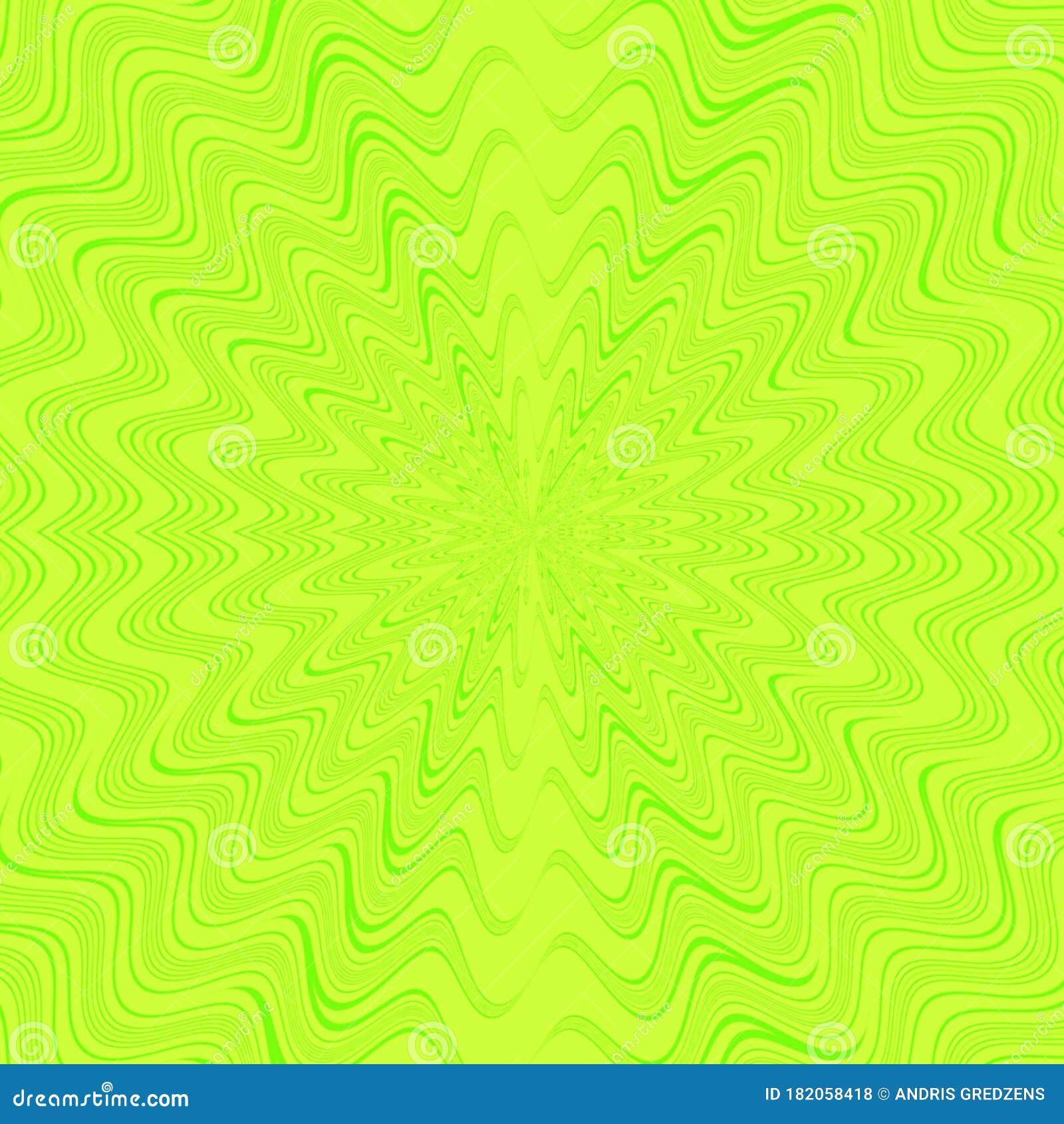 Groene Gele Cirkel Met Achtergronden Stock Illustratie - Illustration ...