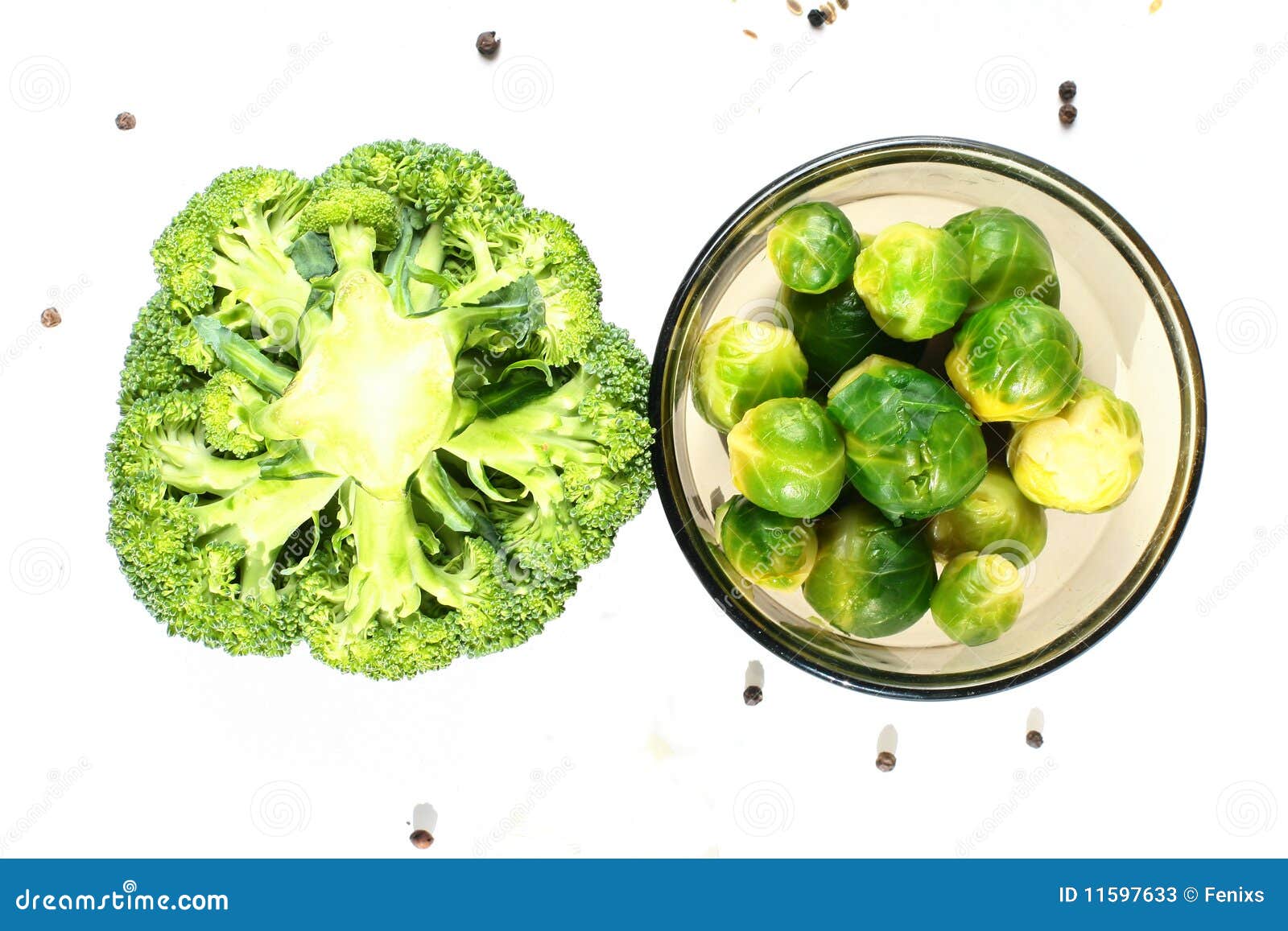 Groene groenten stock afbeelding. Image of brussel, nave - 11597633