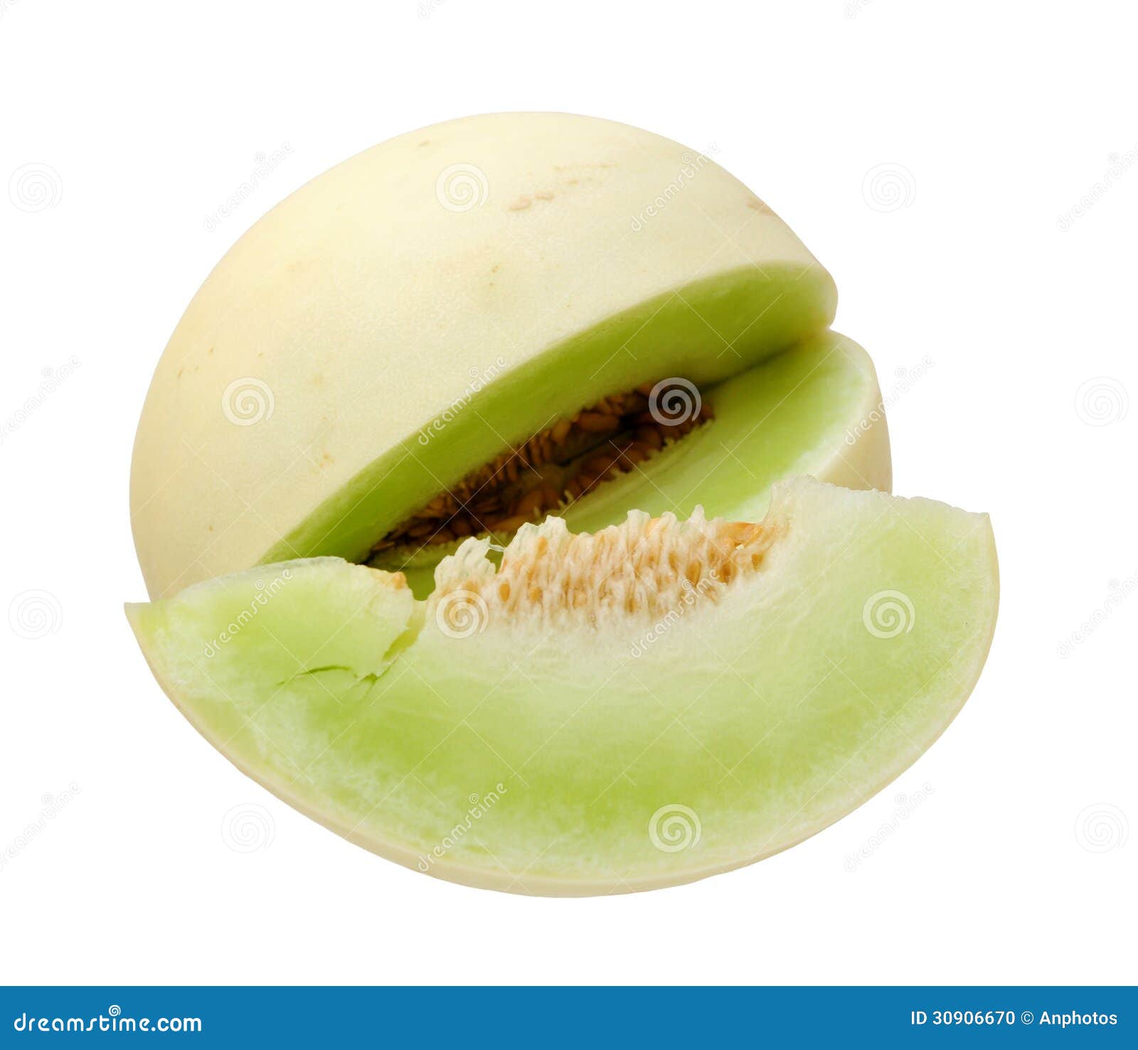 Groene meloen stock foto. Image of rijp, nave, helder - 30906670