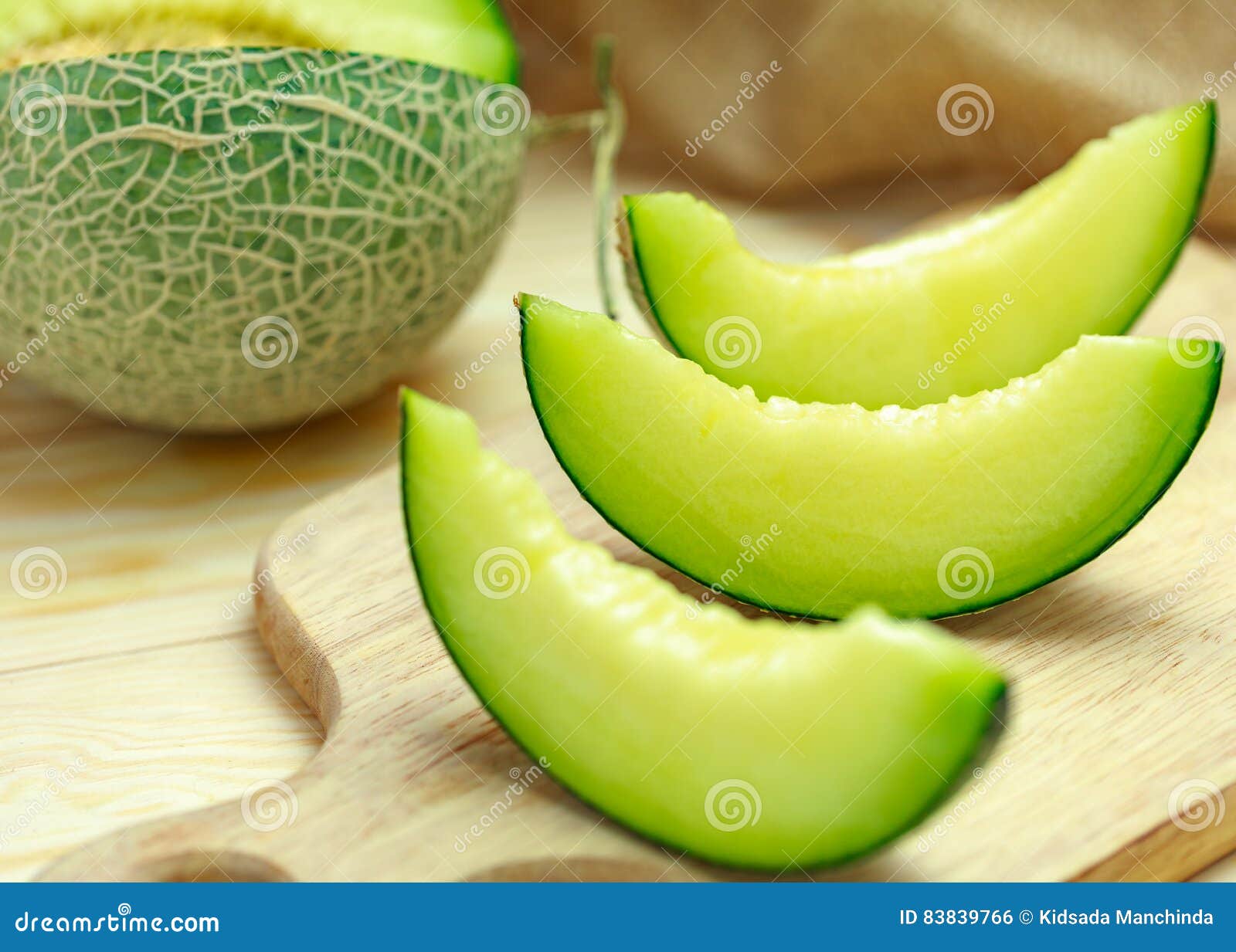 Groene meloen stock foto. Image of zomer, gezond, besnoeiing - 83839766