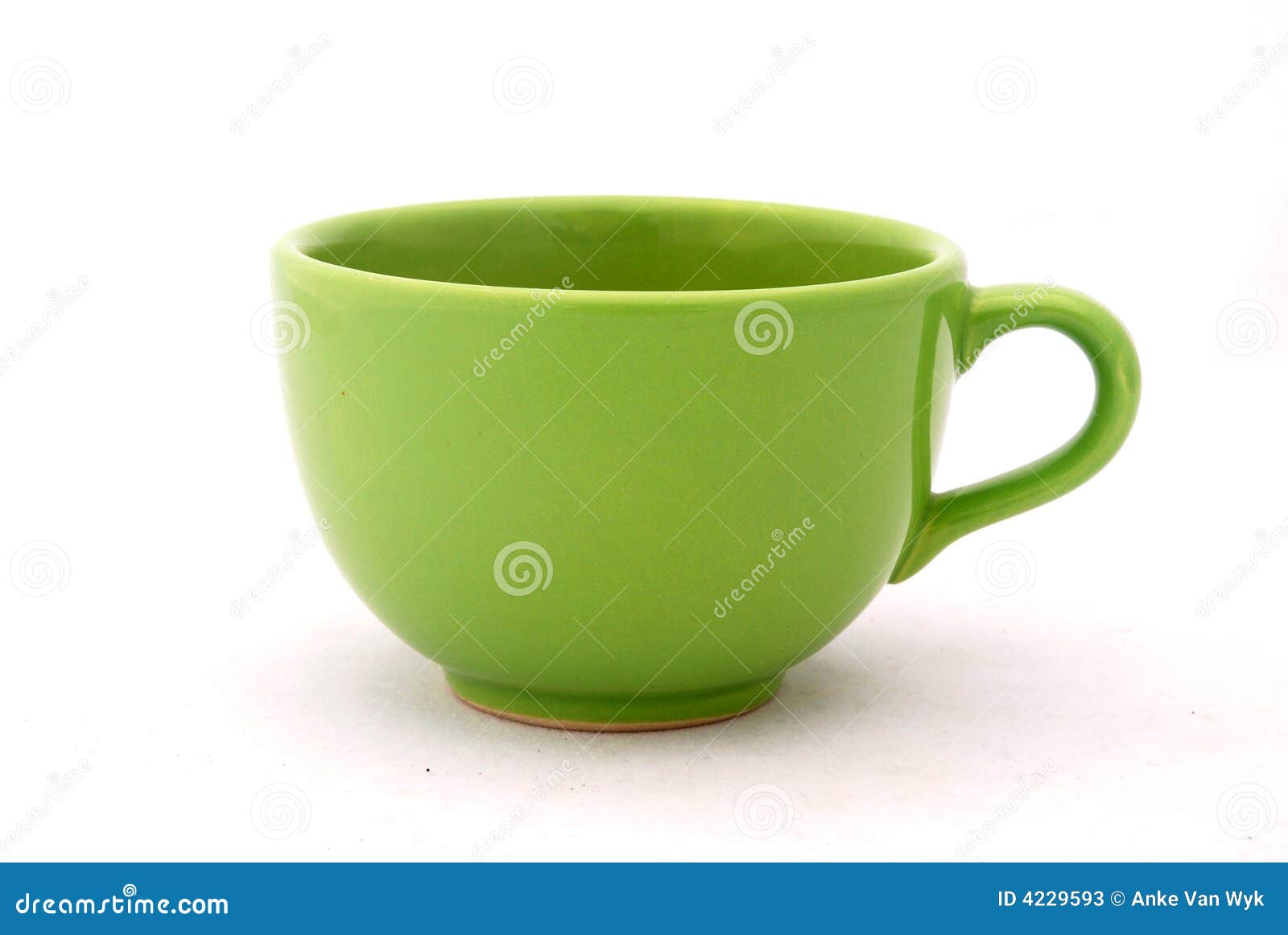 Groene mok stock afbeelding. Image of enkelvoudig, lijst - 4229593