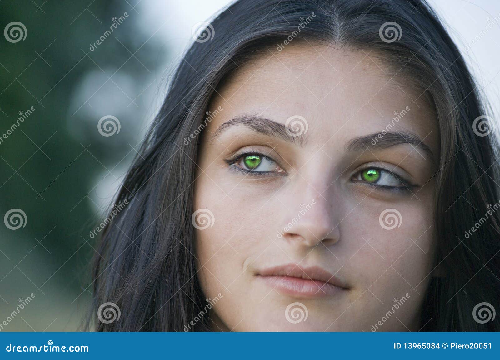 Groene ogen stock illustratie. Illustration of affectie - 13965084