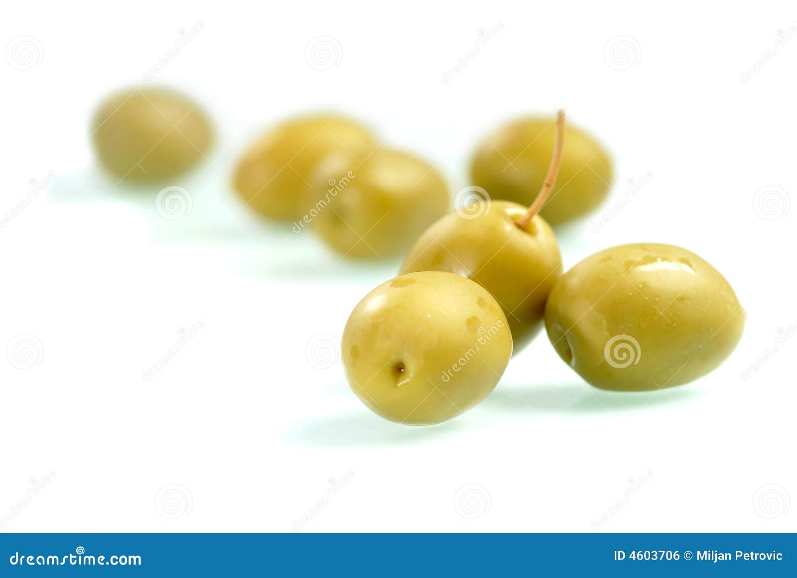 Groene olijf stock foto. Image of olijf, versiert, vier - 4603706