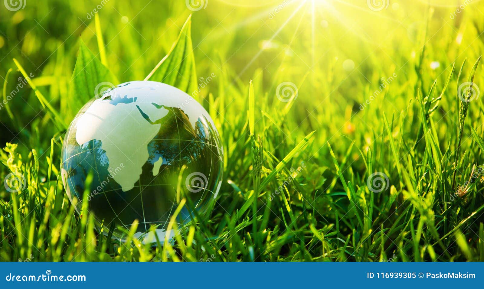 Groene Planeet - Concept Voor Milieu Stock Afbeelding - Image of europa ...