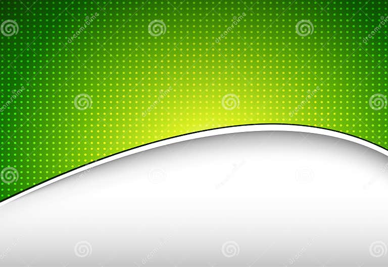 Groene Samenvatting Backround Vector Illustratie - Illustration of ...