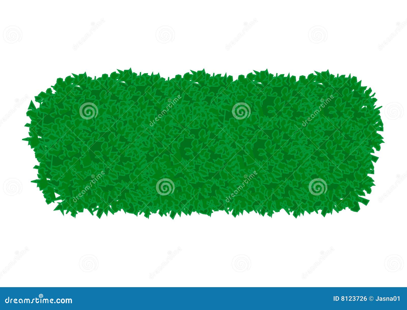 Groene struik stock illustratie. Illustration of naughty - 8123726