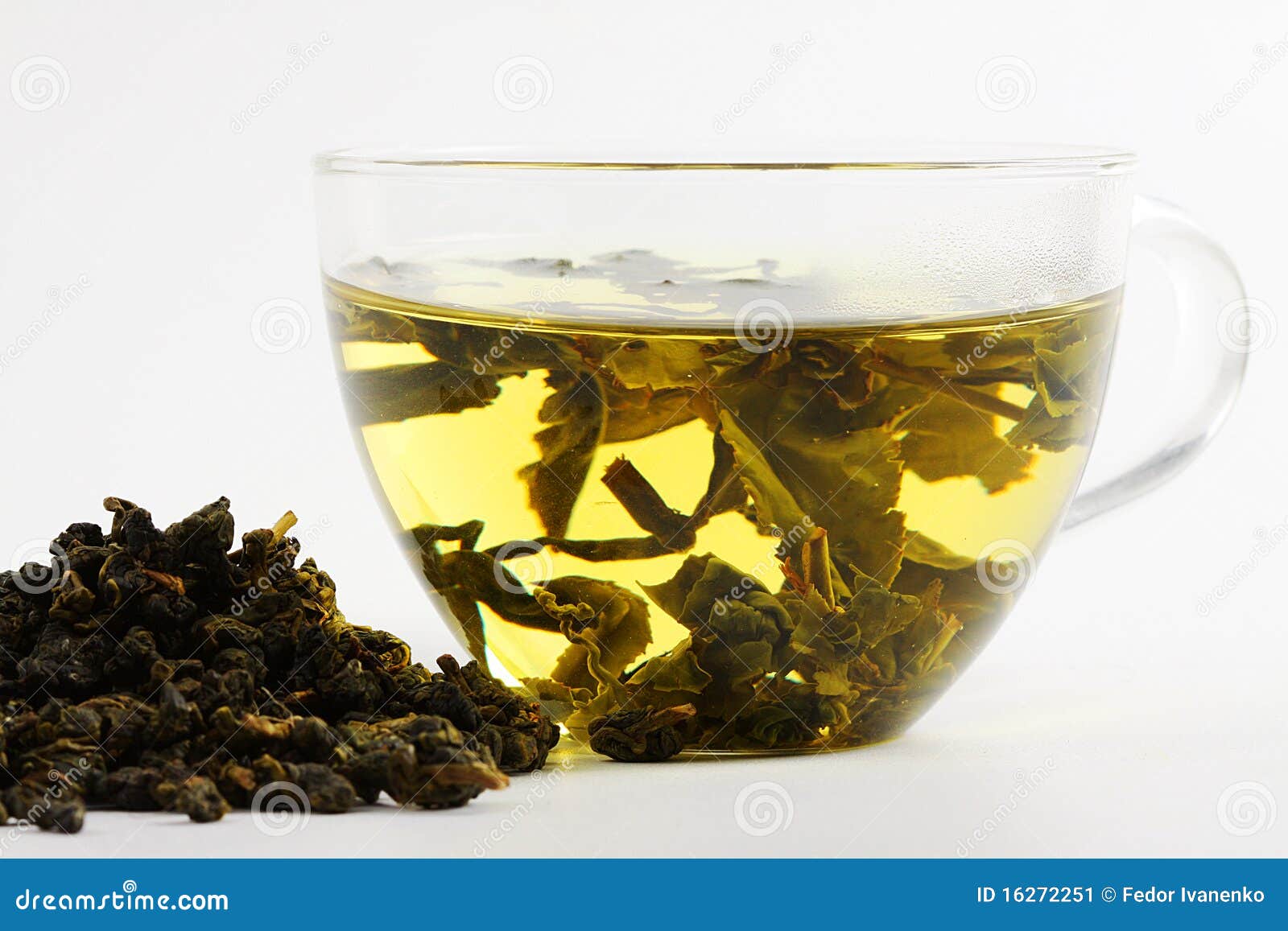 Groene thee stock afbeelding. Image of aziatisch, drank - 16272251