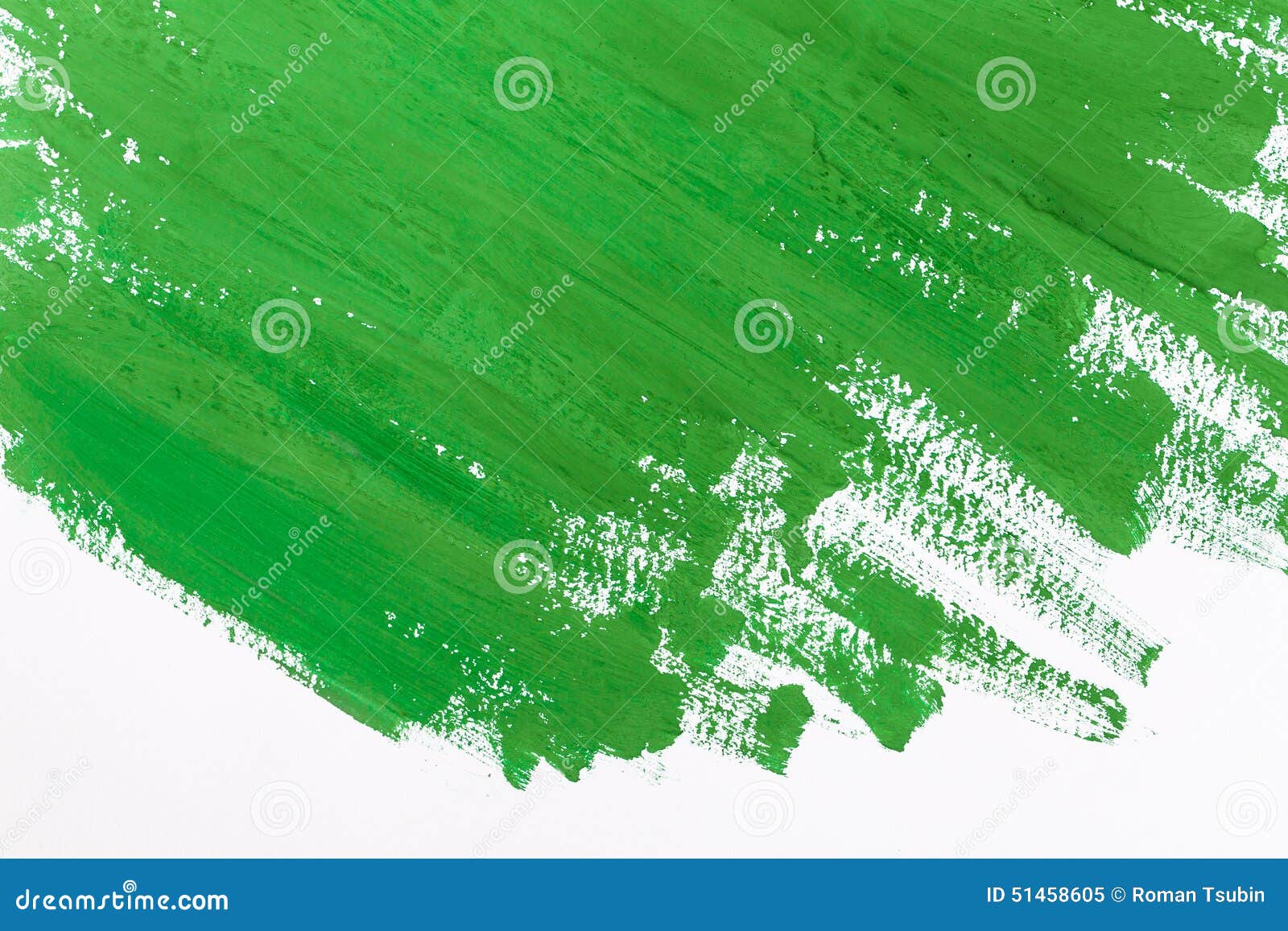 Groene Verf stock afbeelding. Image of vlek, verf, creatief - 51458605