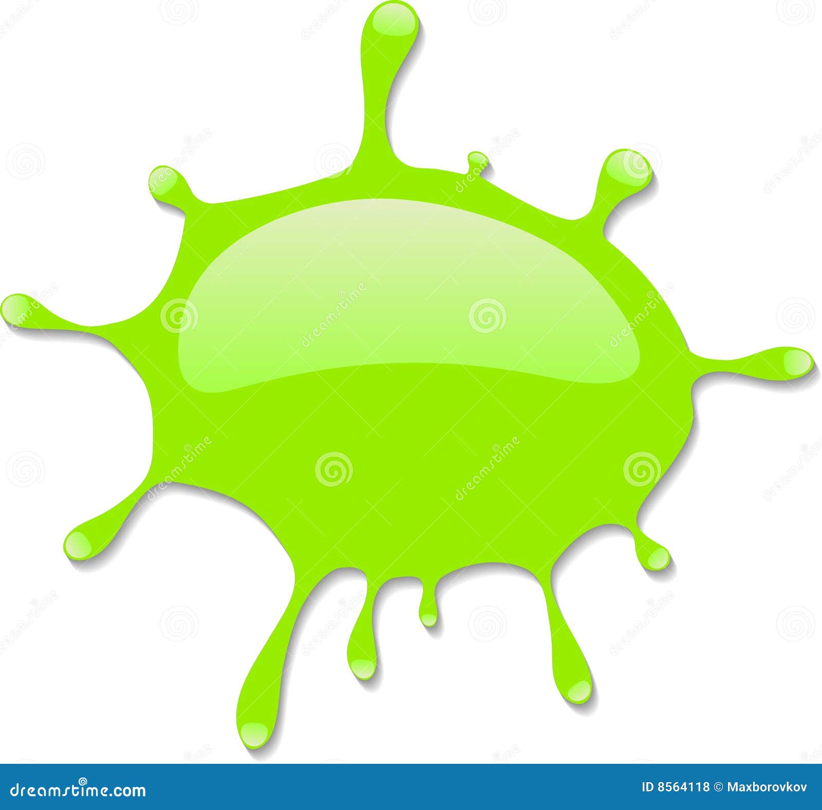 Groene vlek. vector illustratie. Illustration of illustratie - 8564118