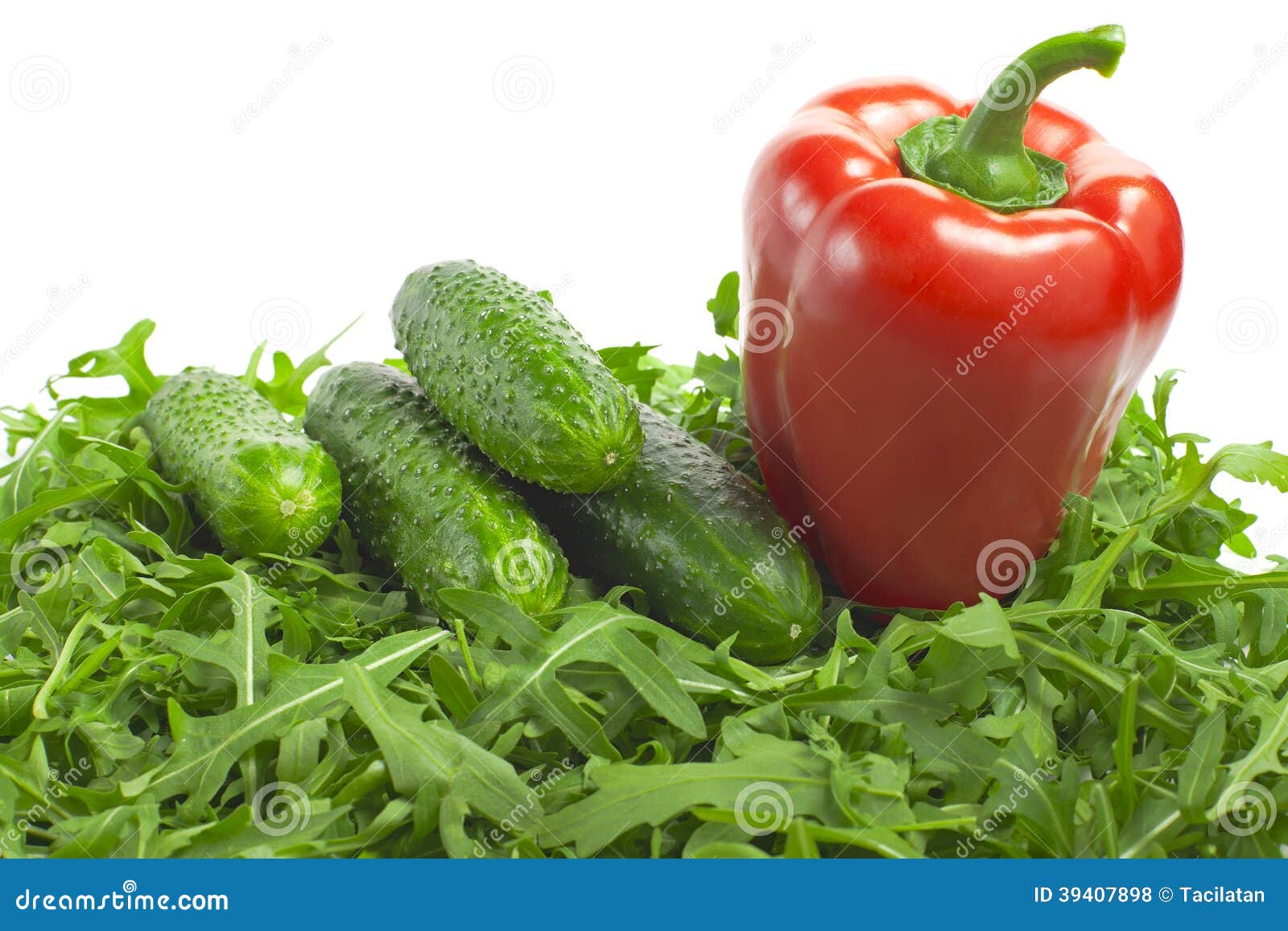 Groenten met sla stock foto. Image of peper, blad, leven - 39407898