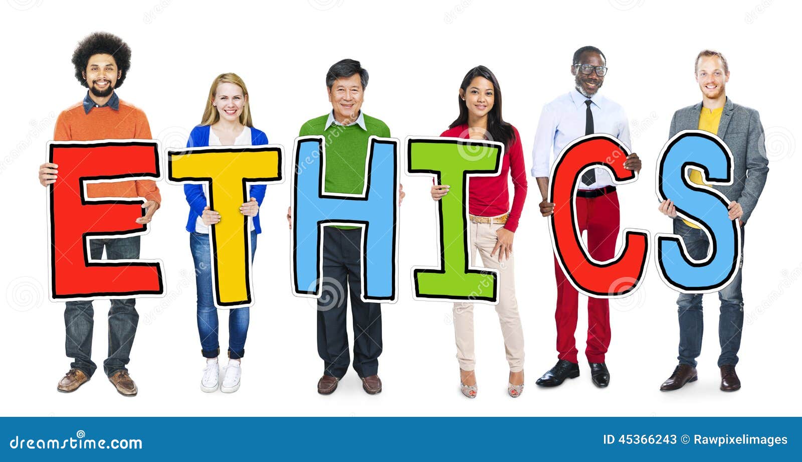 Groep De Diverse Ethiek Van De Mensenholding Stock Afbeelding - Image ...