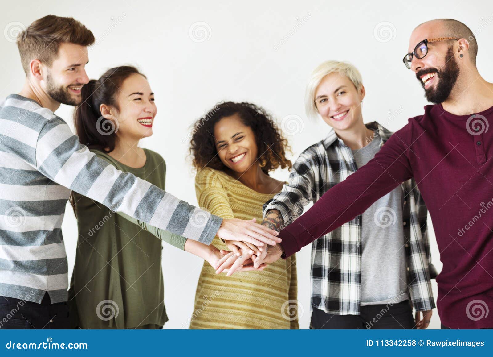 Groep Diverse Mensen Samen Als Groep Stock Foto - Image of vergadering ...
