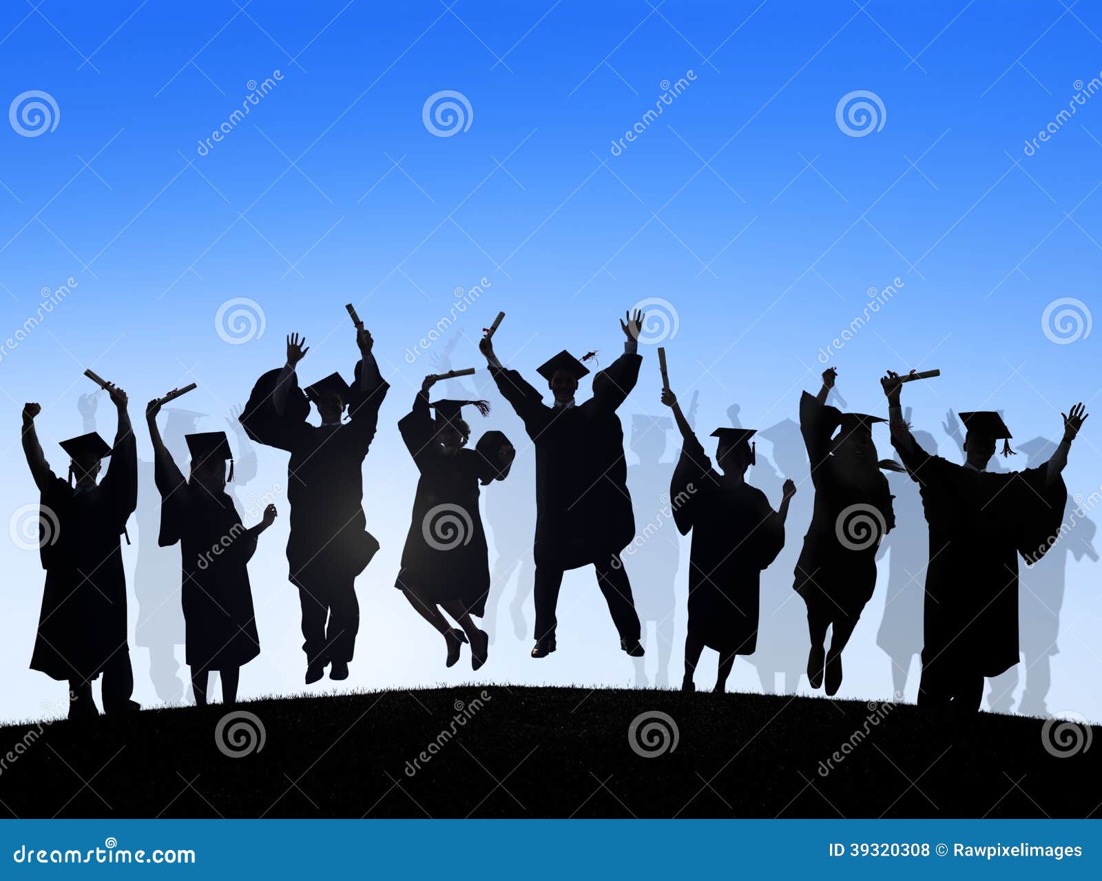 Groep Het Diverse Internationale Studenten Vieren Stock Foto - Image of ...