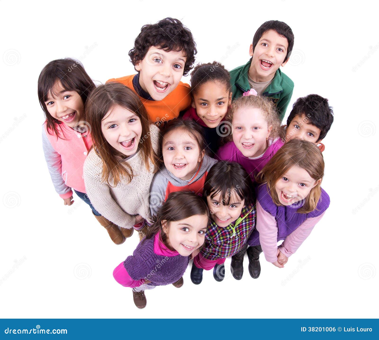 Groep kinderen stock foto. Image of vrienden, geluk, mooi - 38201006