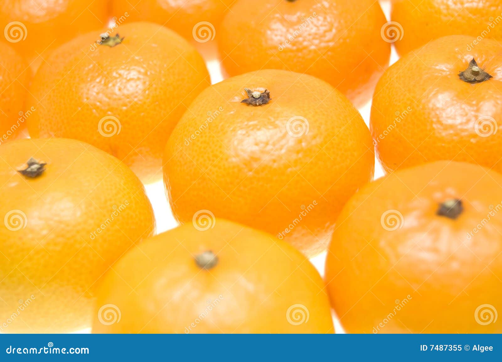 Groep mandarijnen stock afbeelding. Image of mandarijn - 7487355