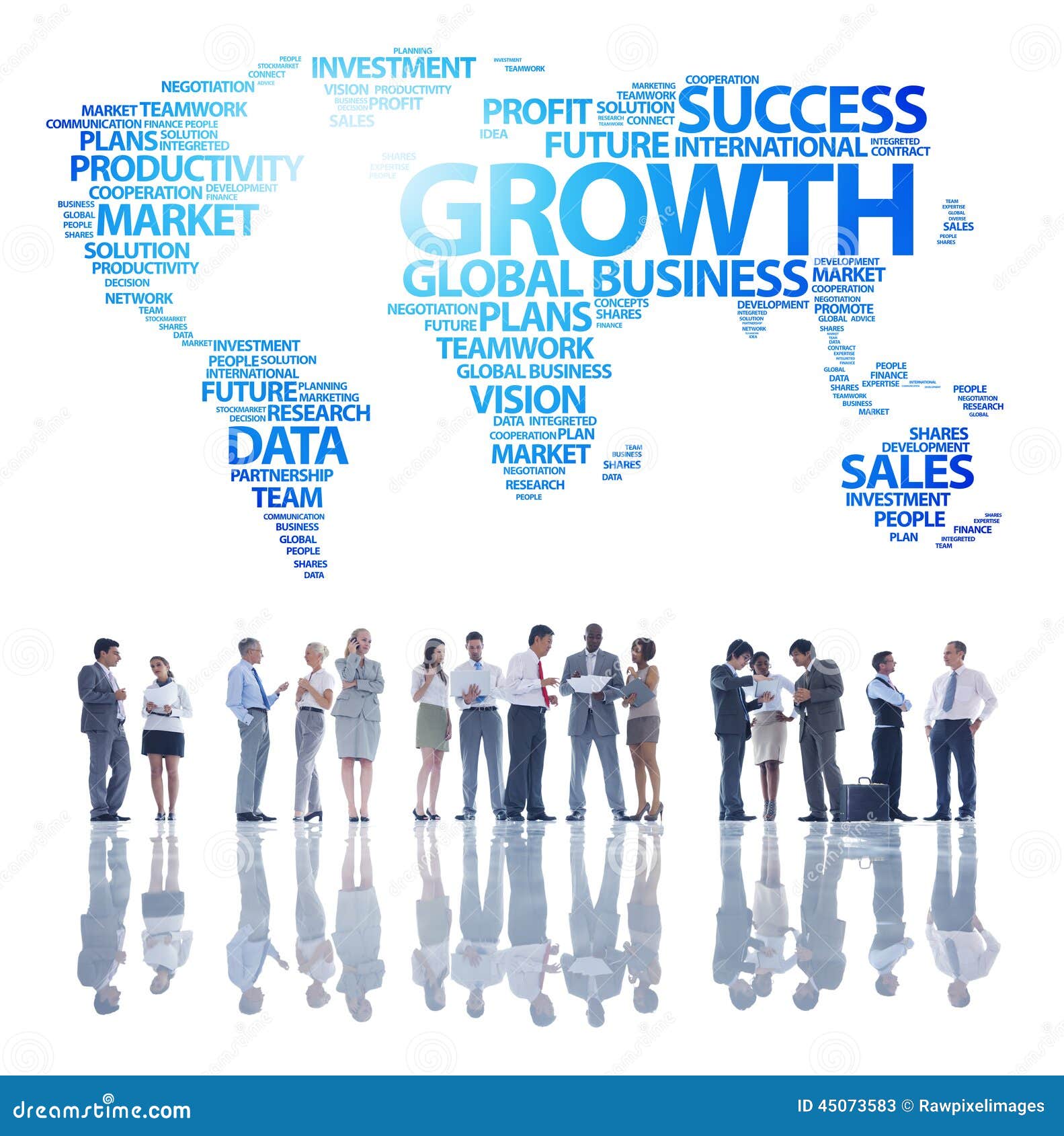 Groep Mensen Met Professioneel Netwerk Stock Afbeelding - Image of ...