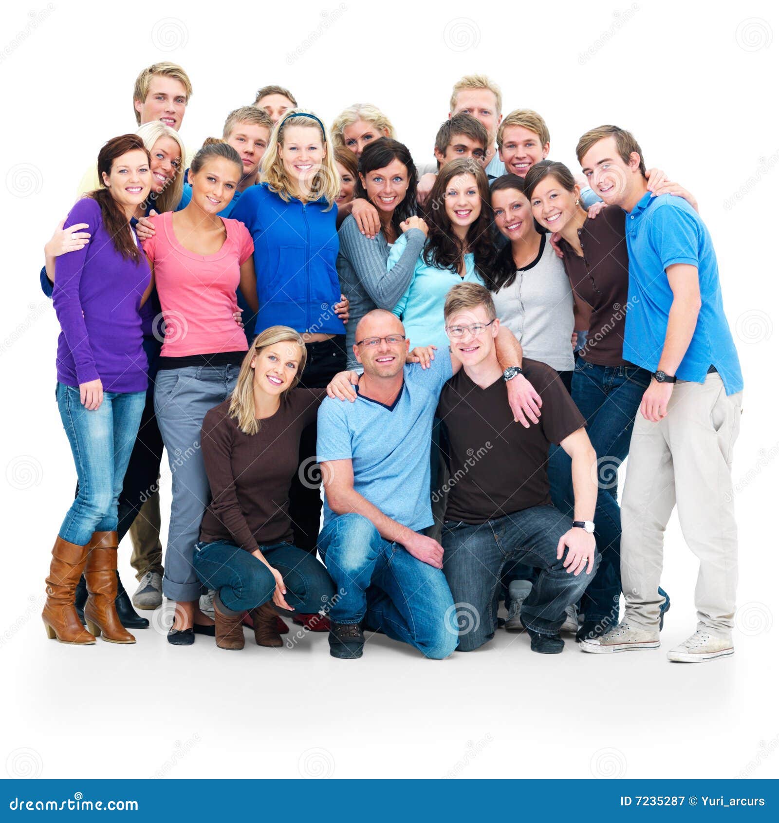 Groepswerk - groepsportret stock afbeelding. Image of volwassen - 7235287