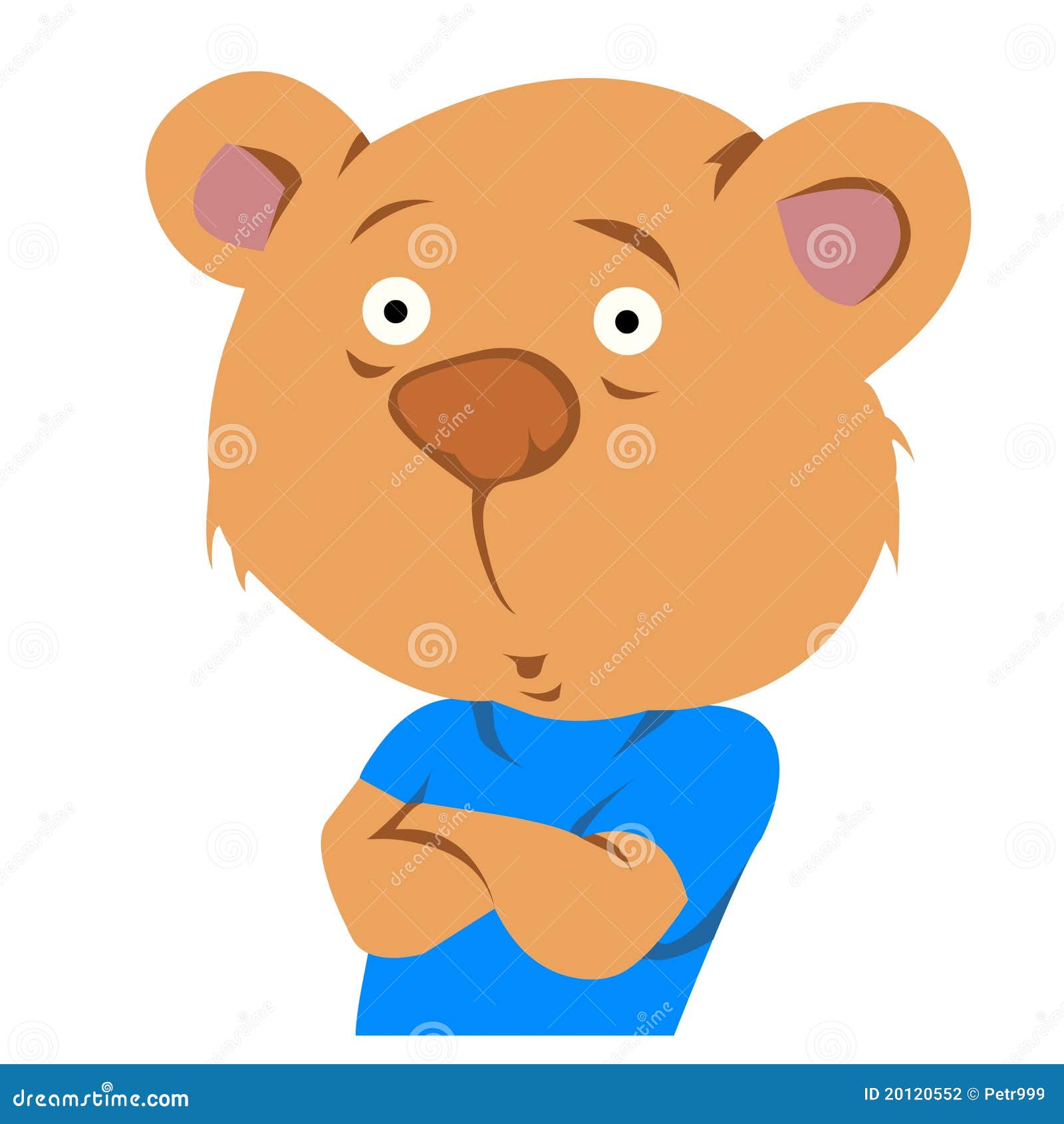 Grog stock vector. Illustration of isolated, animal, cartoon - 20120552