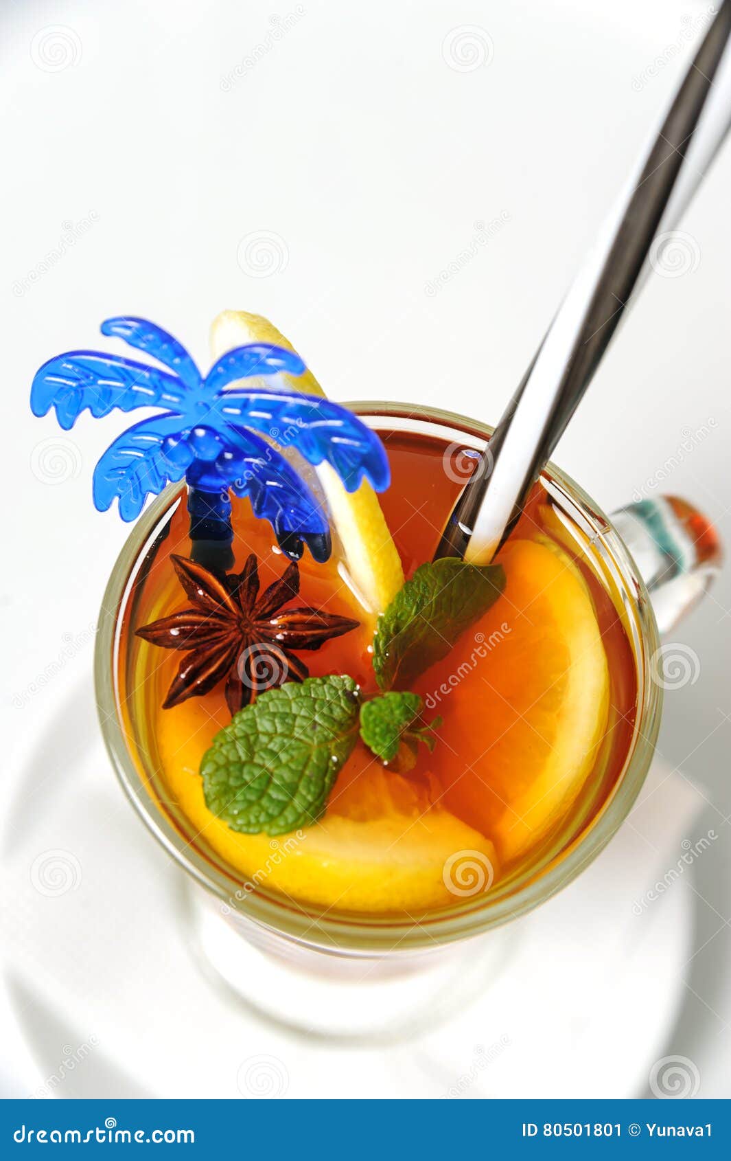Grog in a glass mug. stock image. Image of spiced, alcohol - 80501801
