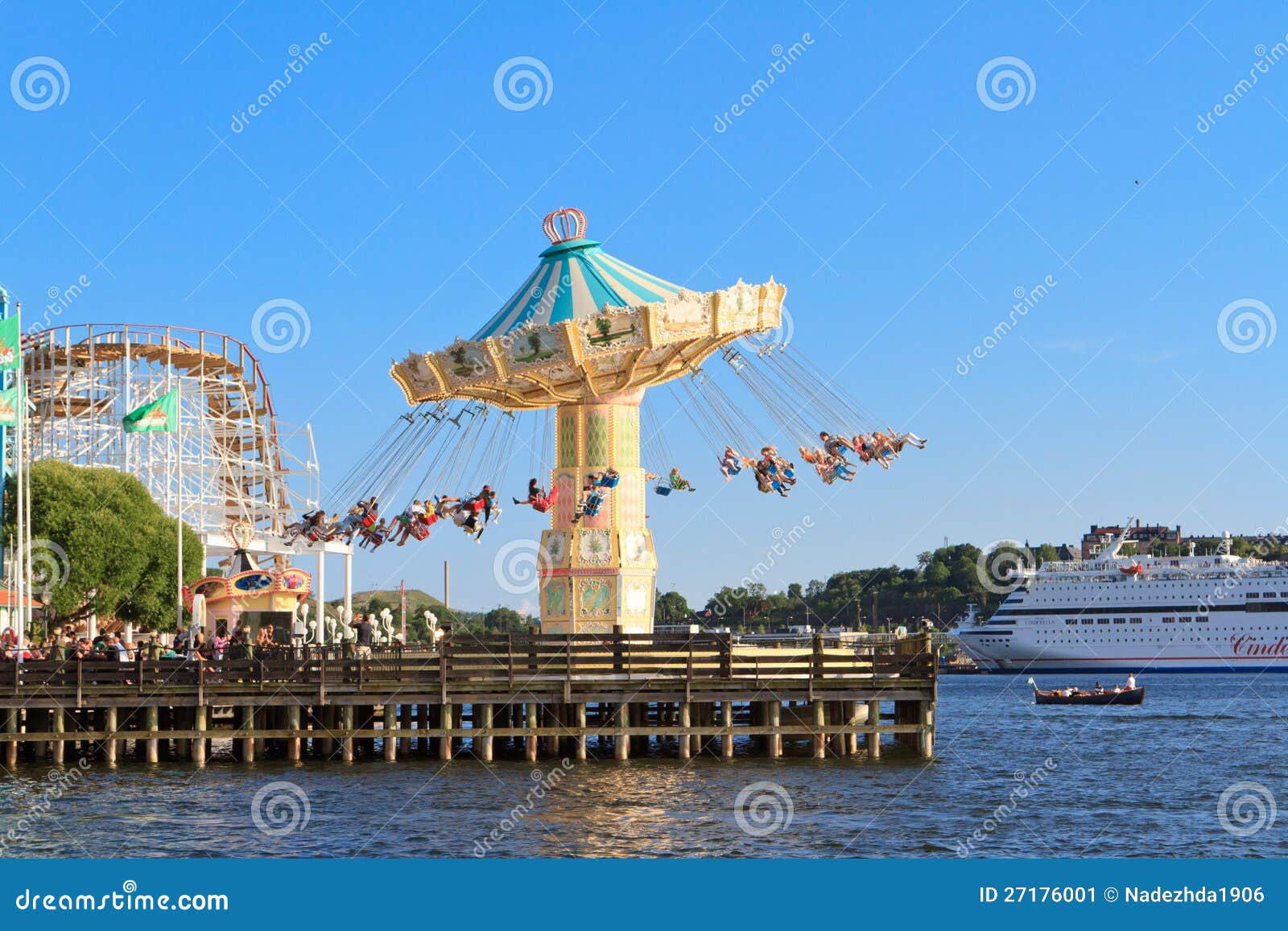 Grona Lund Grona Lund, Stockholm Editorial Photo - Image: 27176001