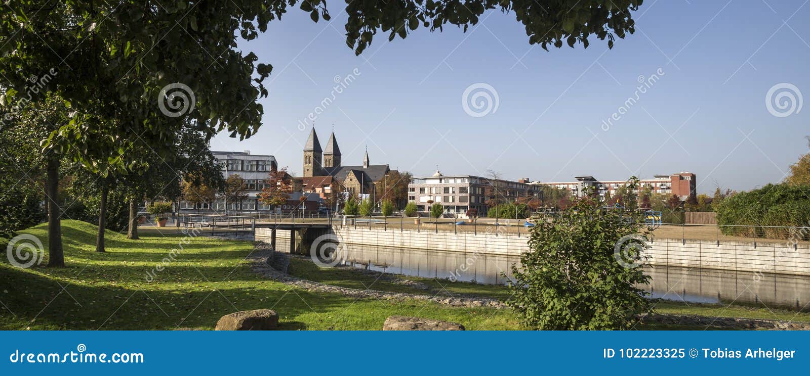 Gronau city nrw germany stock image. Image of germany - 102223325