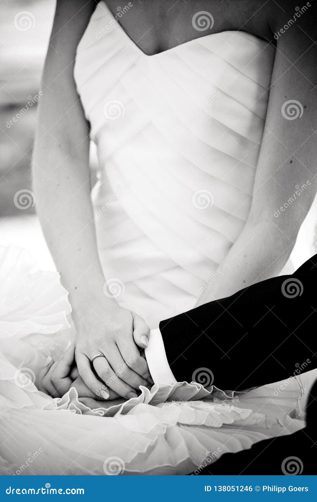 Groom and Bride Hold Hands at a Wedding Stock Photo - Image of woman ... Groom and Bride Hold Hands at a Wedding Stock Photo - Image of woman ...