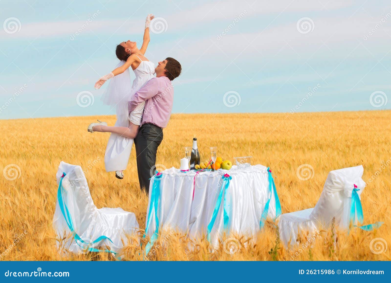 Groom is Carrying Bride on Arms Stock Photo - Image of bridal ...