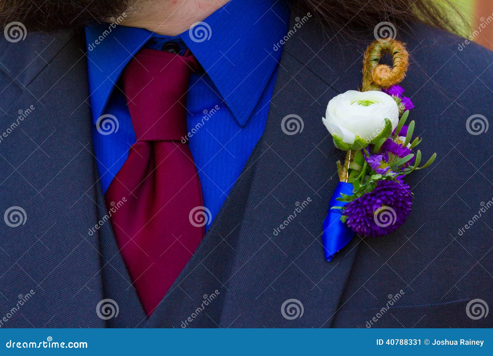 Groom Fashion Boutineer stock image. Image of love, fashionable - 40788331