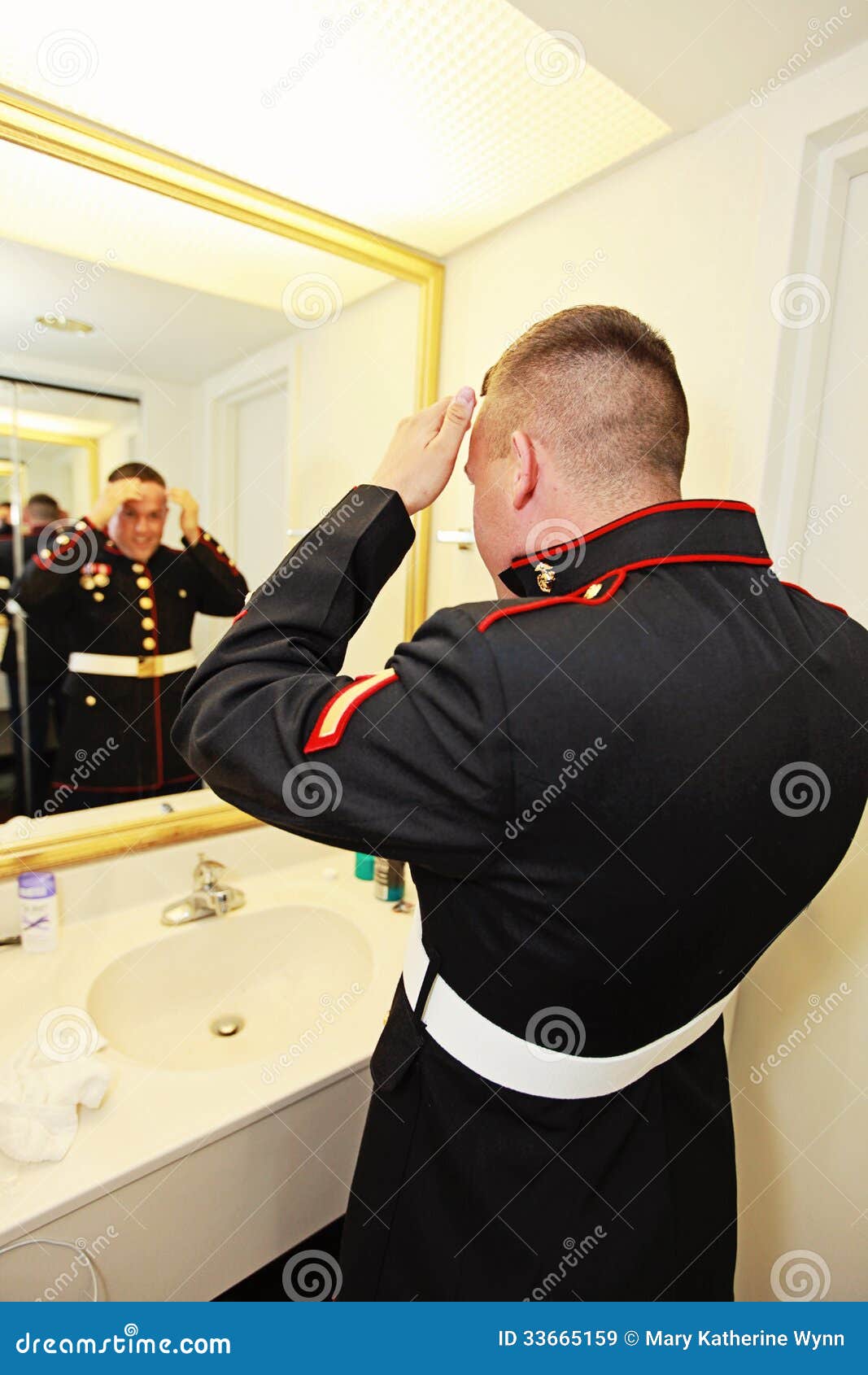 Groom getting ready stock image. Image of hotel, person - 33665159