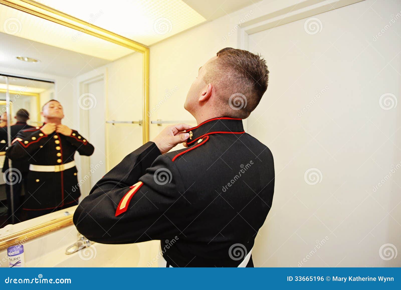 Groom getting ready stock photo. Image of person, husband - 33665196
