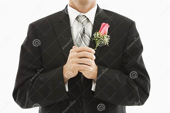 Groom in tuxedo. stock image. Image of studio, colour - 2678623