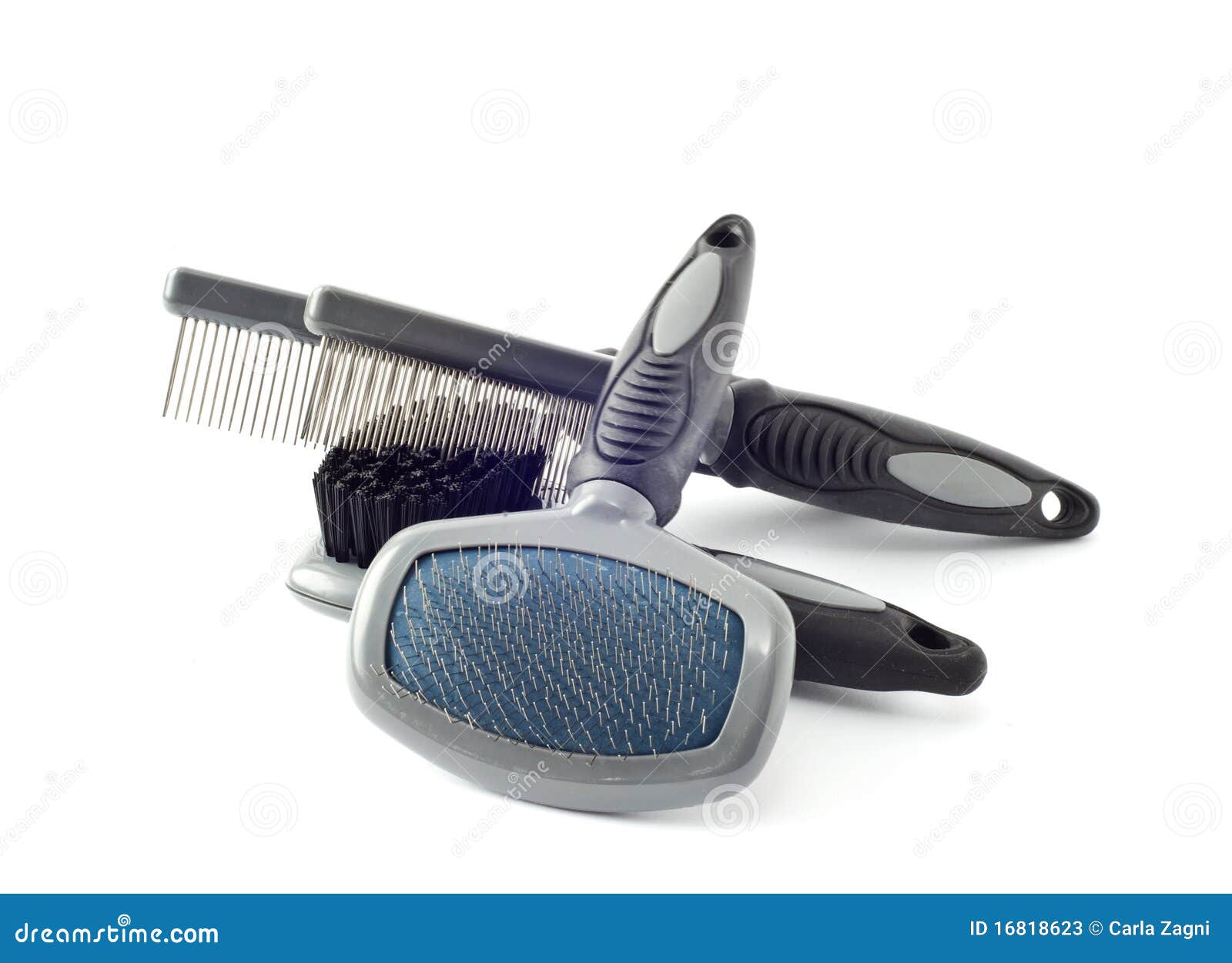 Grooming acessories stock image. Image of isolated, carder - 16818623
