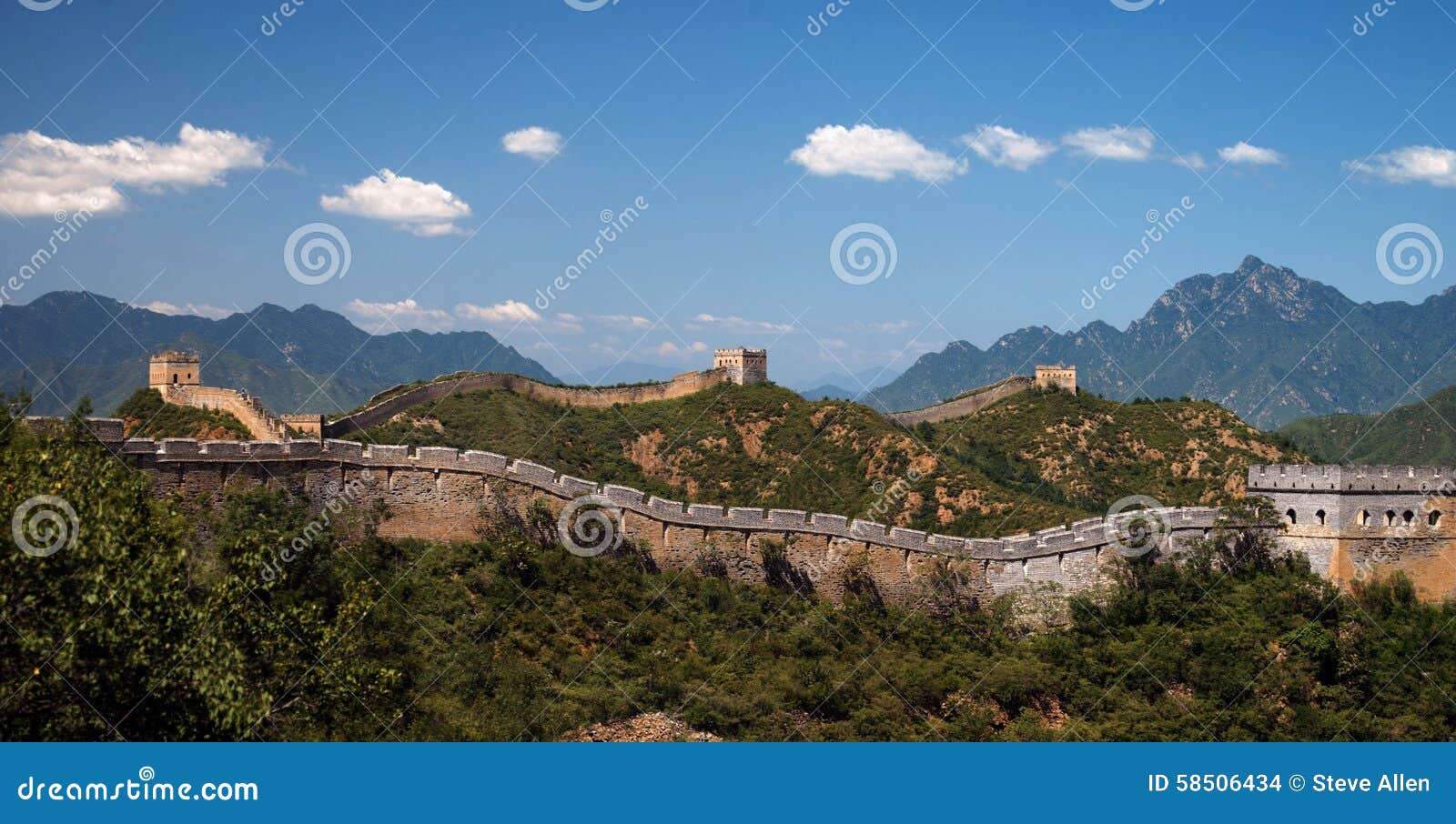 Groot Muur Van China - Jinshanling - China Stock Foto - Image of muur ...