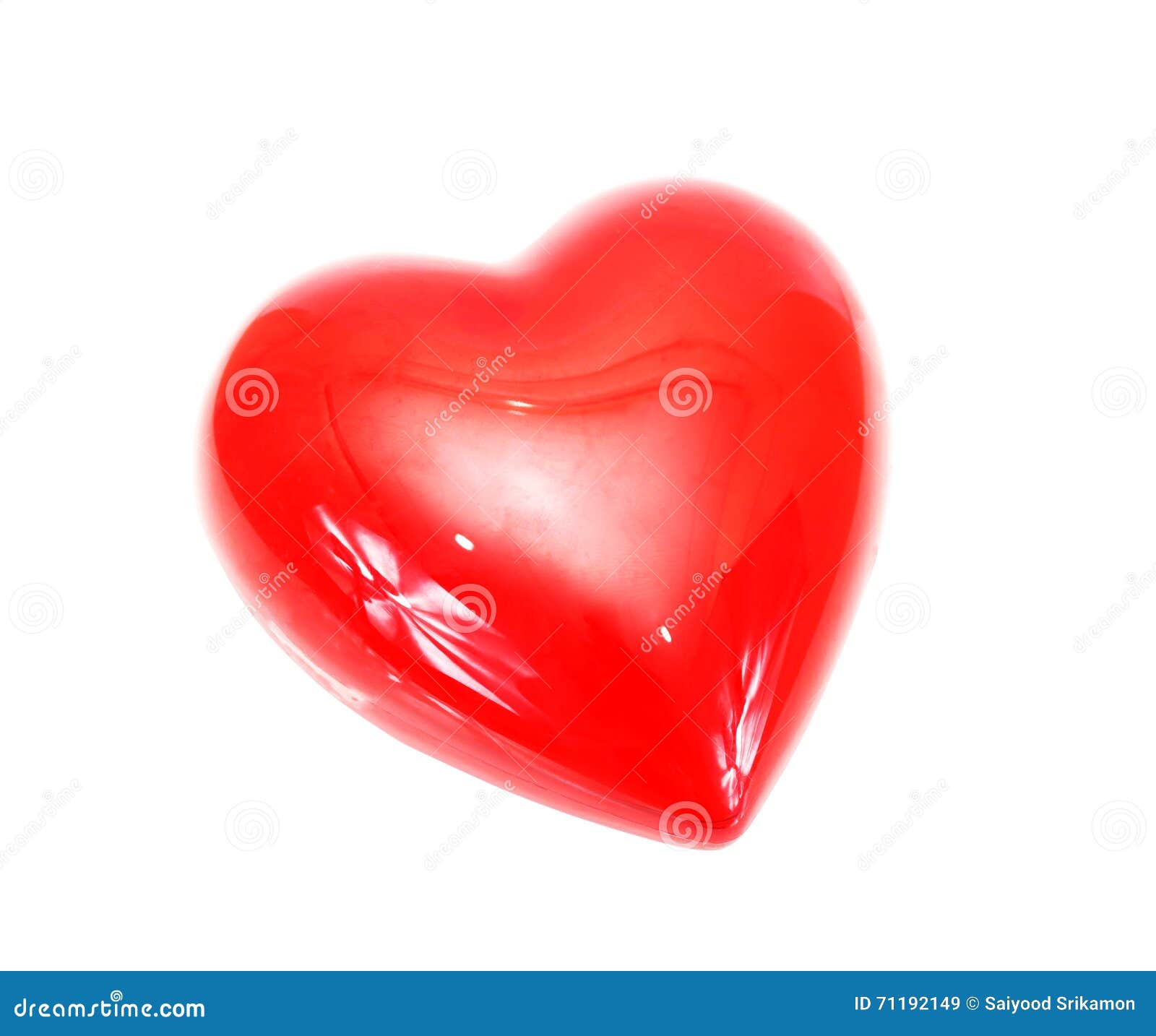 Groot Rood Hart stock afbeelding. Image of decoratie - 71192149