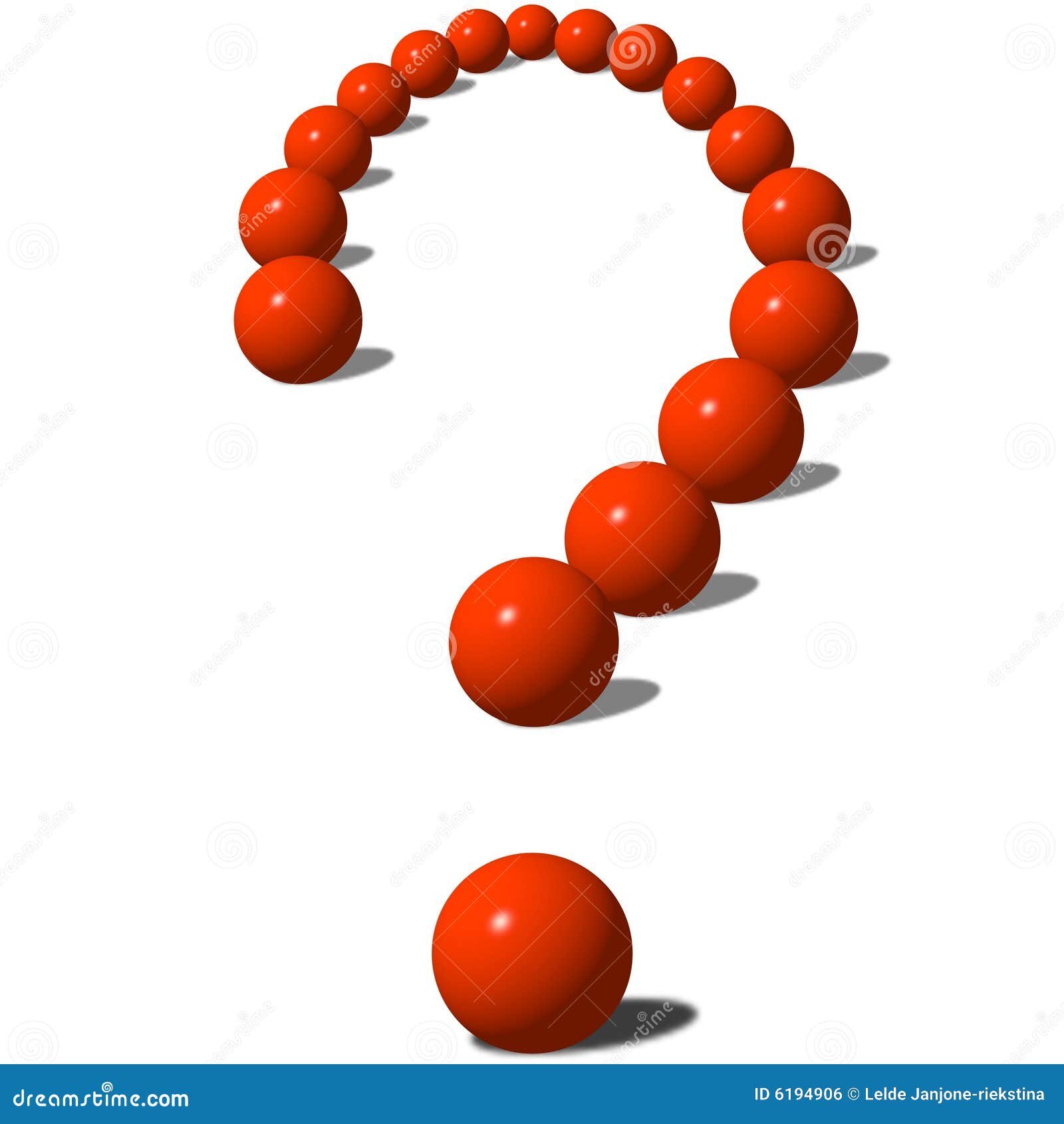 Groot rood vraagteken stock illustratie. Illustration of onzekerheid ...