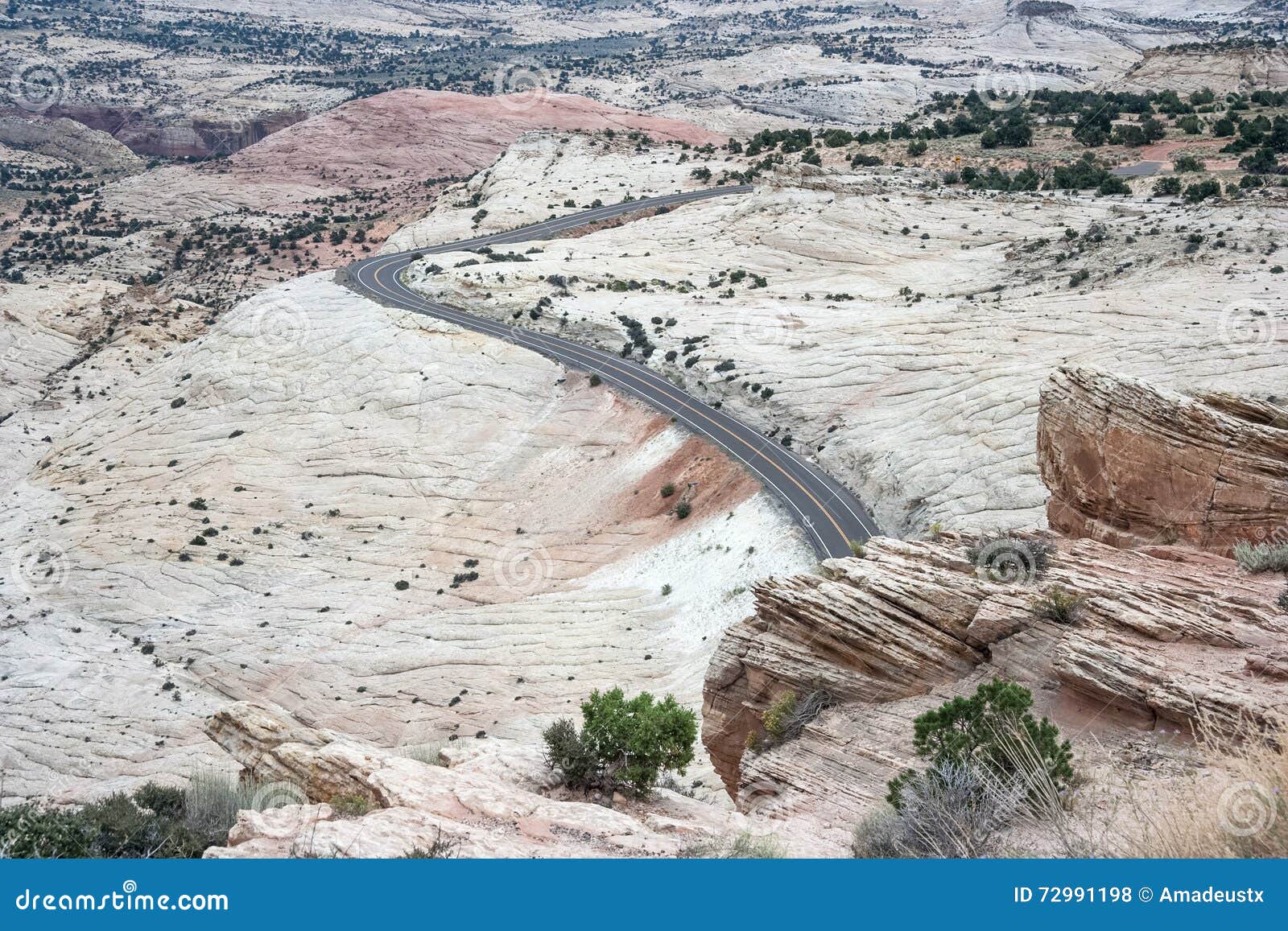 Groot Trap-Escalante Nationaal Monument Utah De V.S. Stock Foto - Image ...