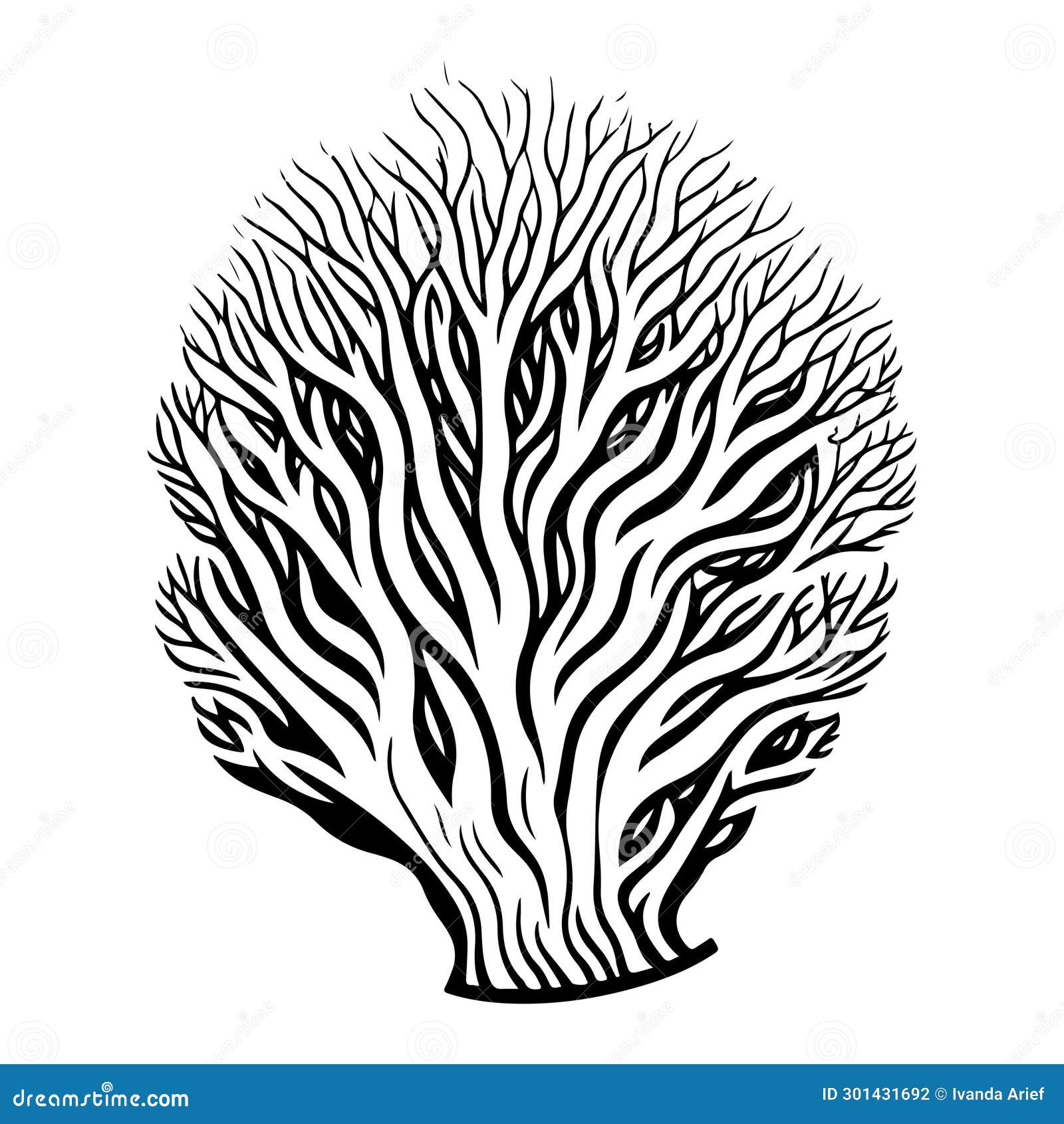 Grooved Brain Icon Hand Draw Black Coral Logo Symbol Perfect Stock ...