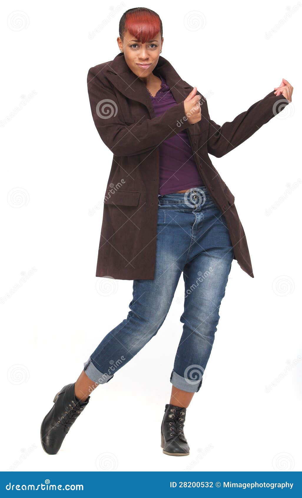 Groovy African American Dancer Stock Photos - Free & Royalty-Free Stock ...