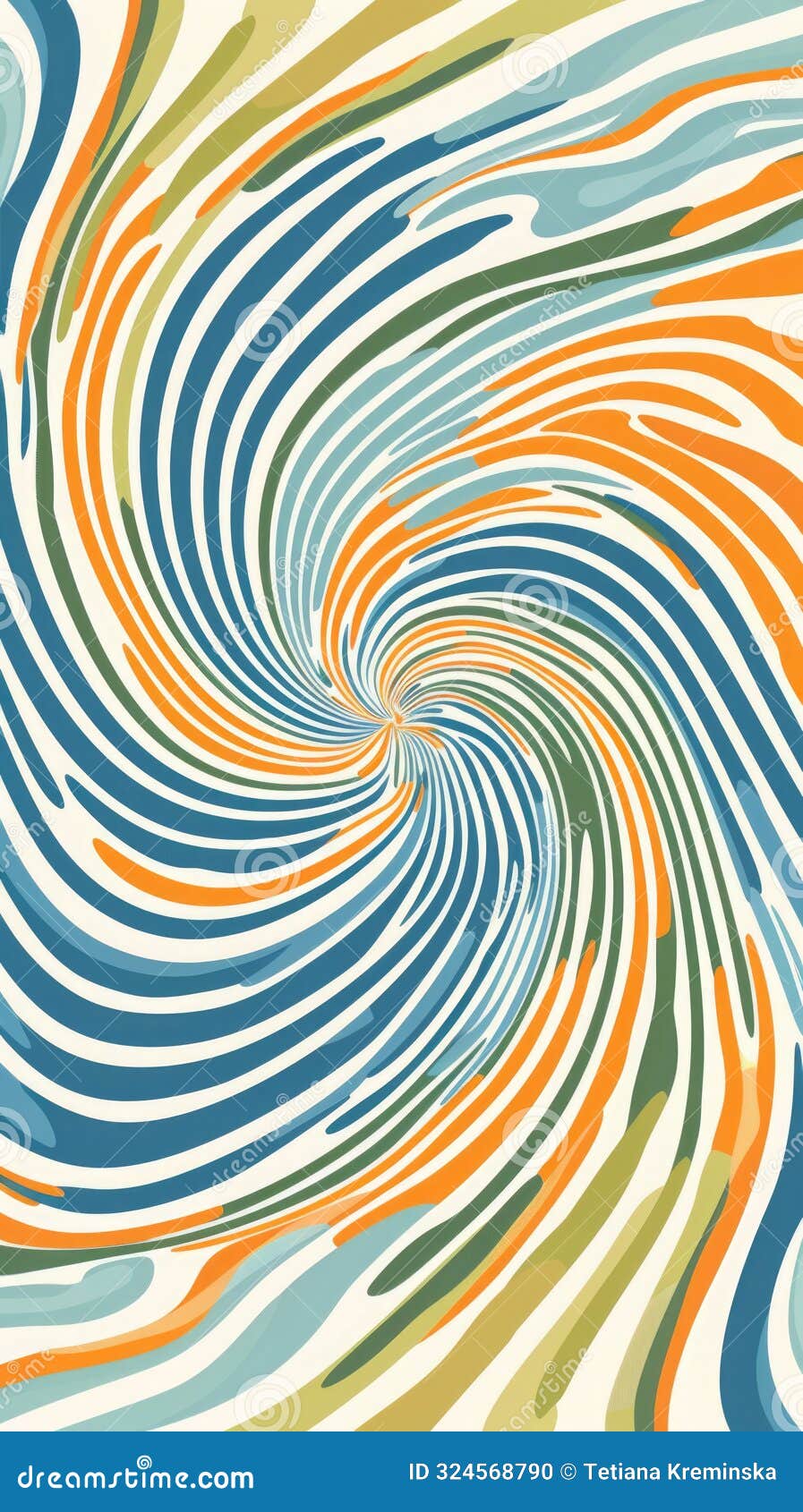 Groovy Hippie 70s Backgrounds With Waves And Swirl Patterns Stock Photography | CartoonDealer ...
