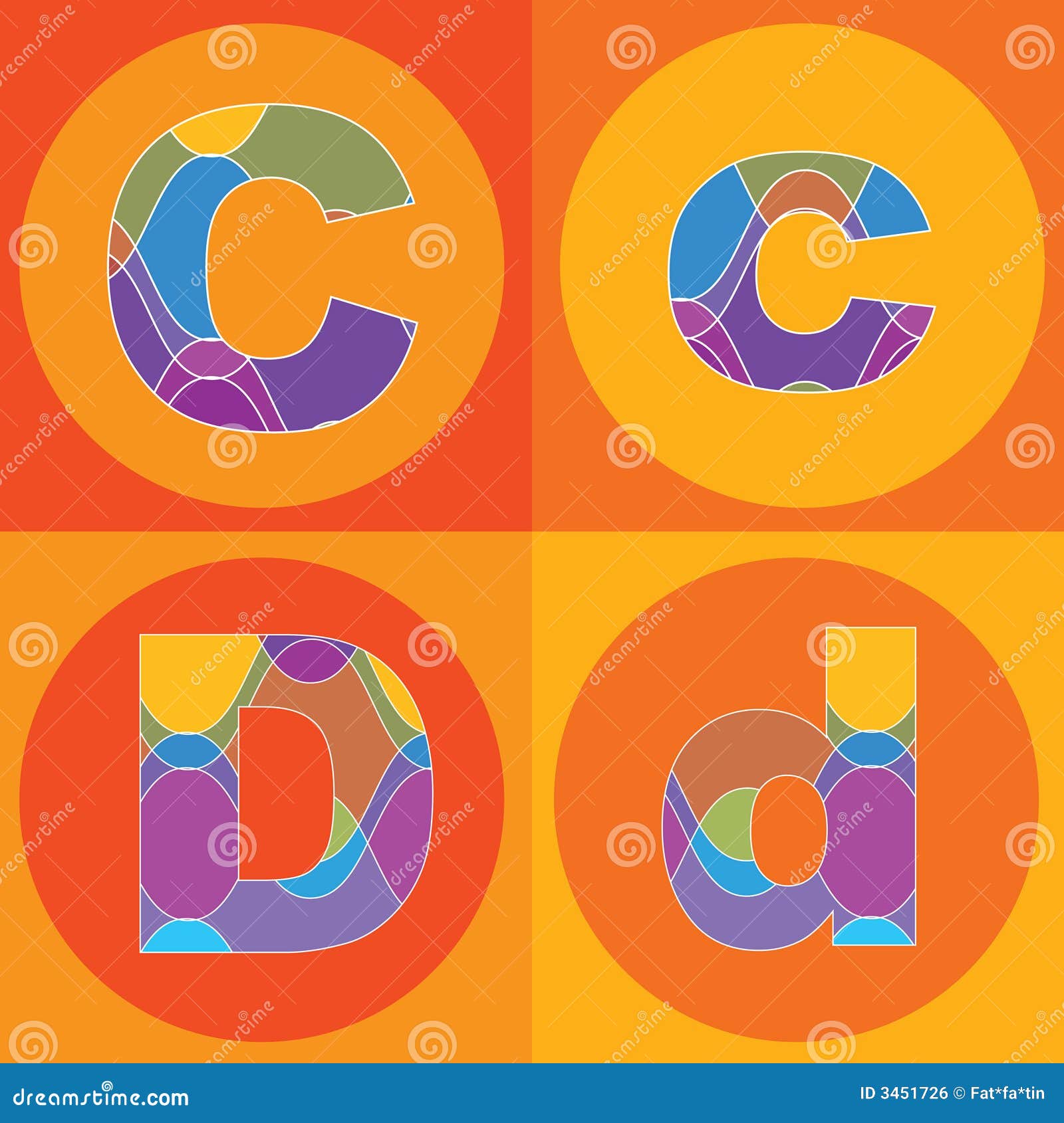 Groovy Lines ALPHABETS Quads Stock Vector - Illustration of blue ...