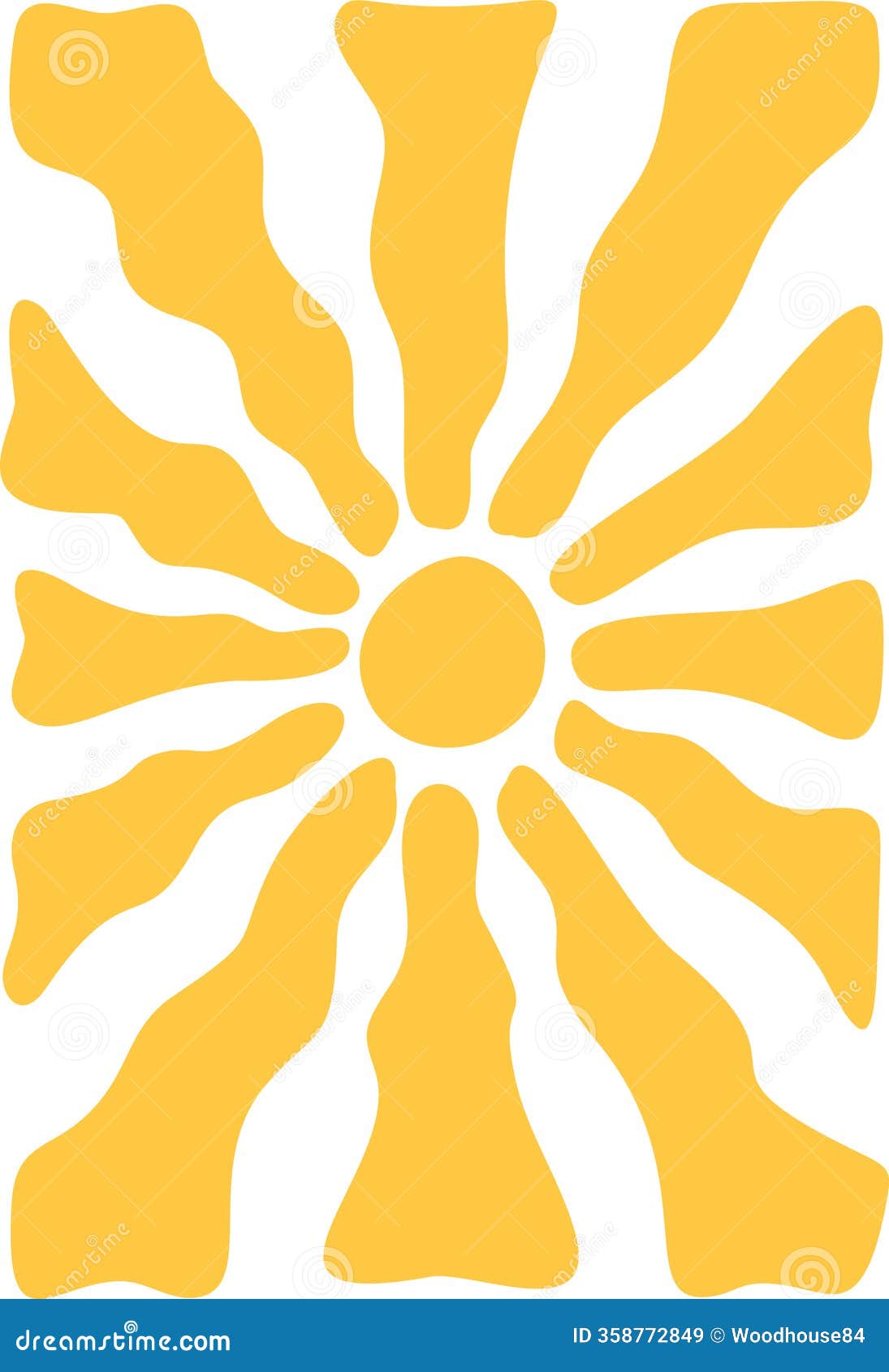 Sun Ray Groovy. Sun Rays Background. Radial Burst. Sunburst Pattern ...