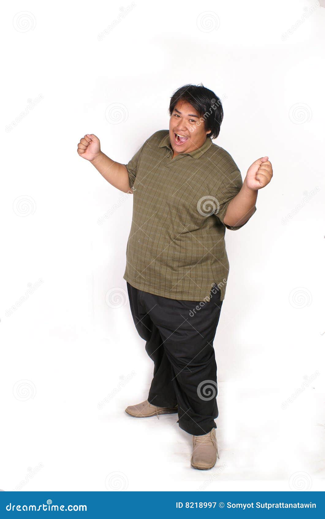Gros homme image stock. Image du gros, over, thaïlandaise - 8218997