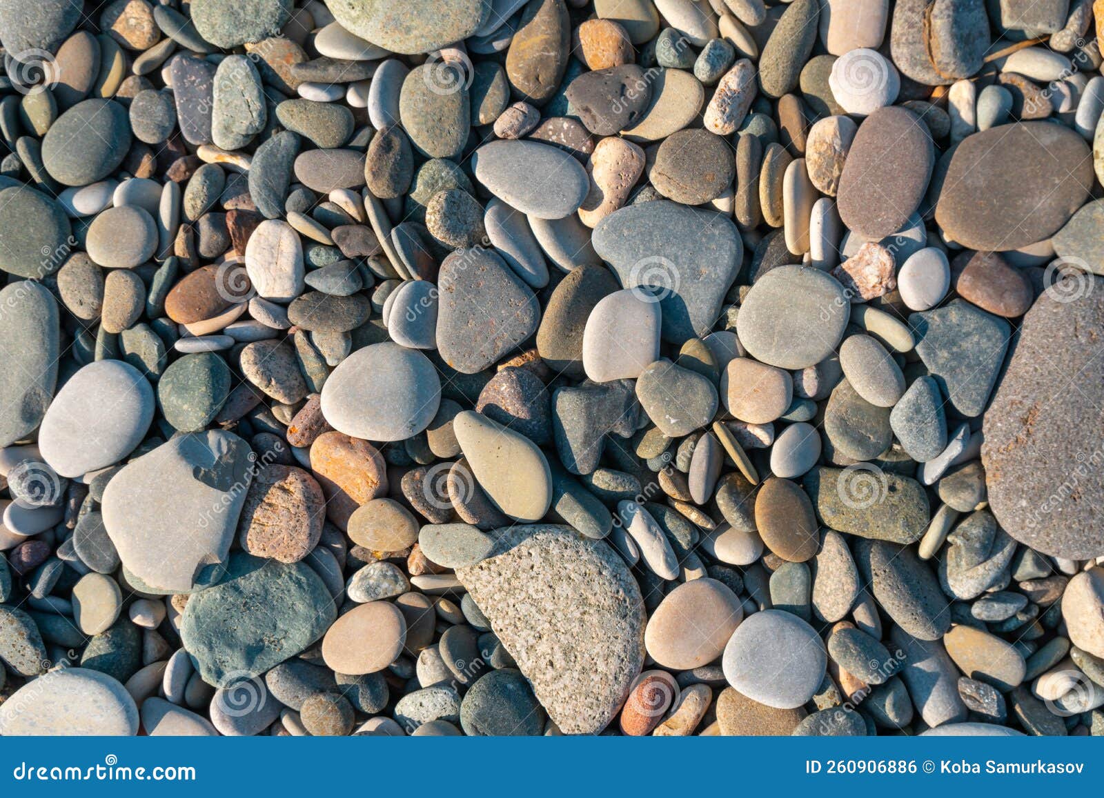 Gros Plan De Rochers De Plage Arrondis Et Polis Photo stock - Image du ...