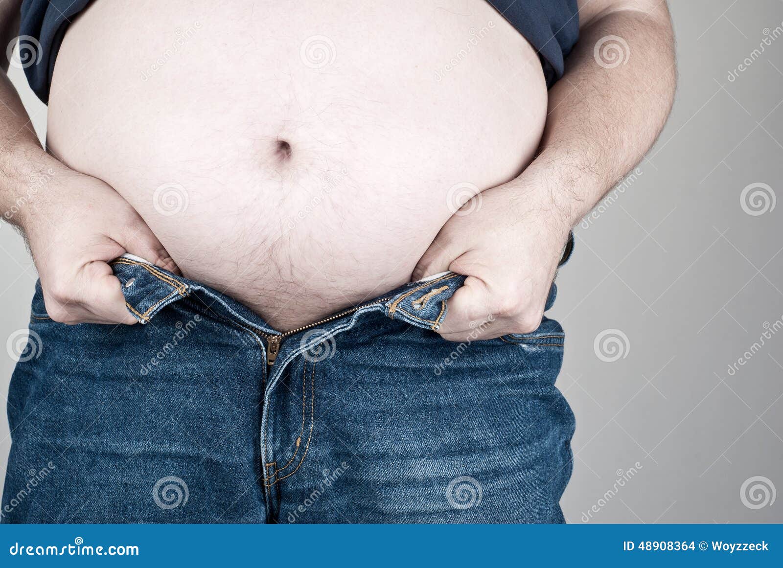 Gros ventre d'homme photo stock. Image du gras, détruisez - 48908364